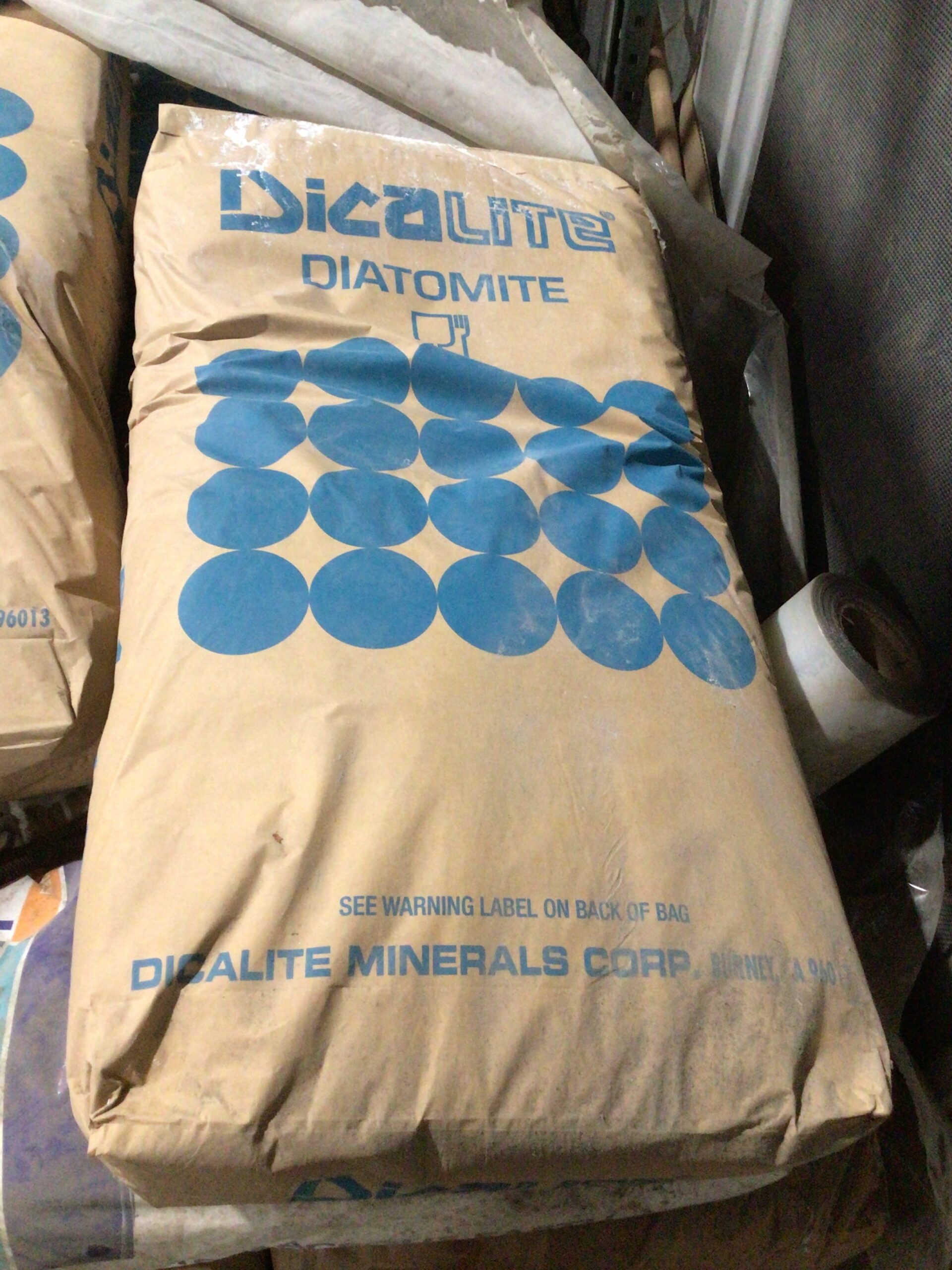Dicalite Diatomite Diatomaceous Earth Filter Media -50lb Bag