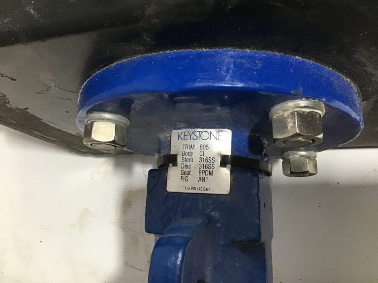 Pentair Keystone 10″ AR1 Butterfly valve Wafer w/ F79U065 Actuator ...