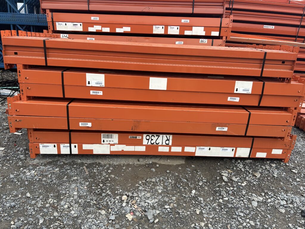 Interlake 8′ Tear Drop Pallet Rack Rails – Moses B. Glick
