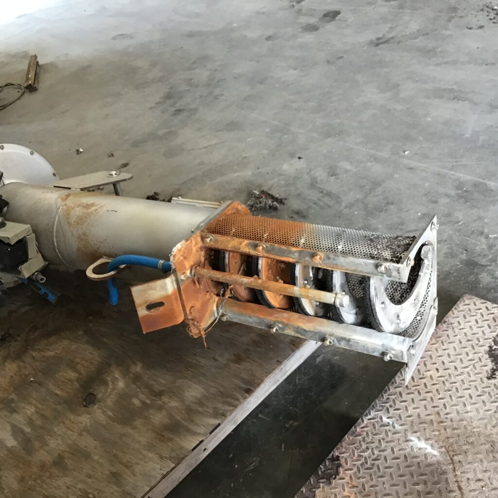 Huber Rotamat 3.3 Fine Screen 10” Waste Water Sludge Auger Stainless ...