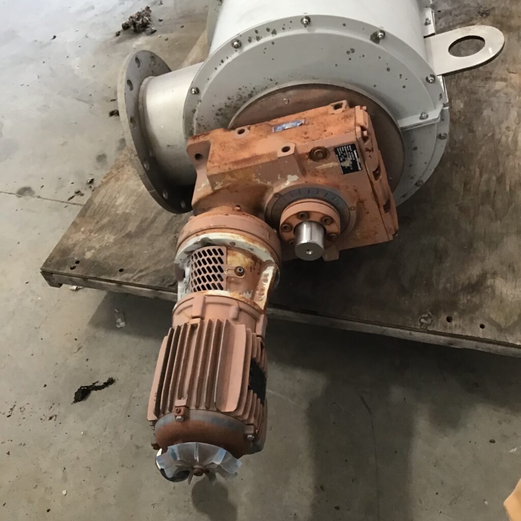 Huber Rotamat 3.3 Fine Screen 10” Waste Water Sludge Auger Stainless ...