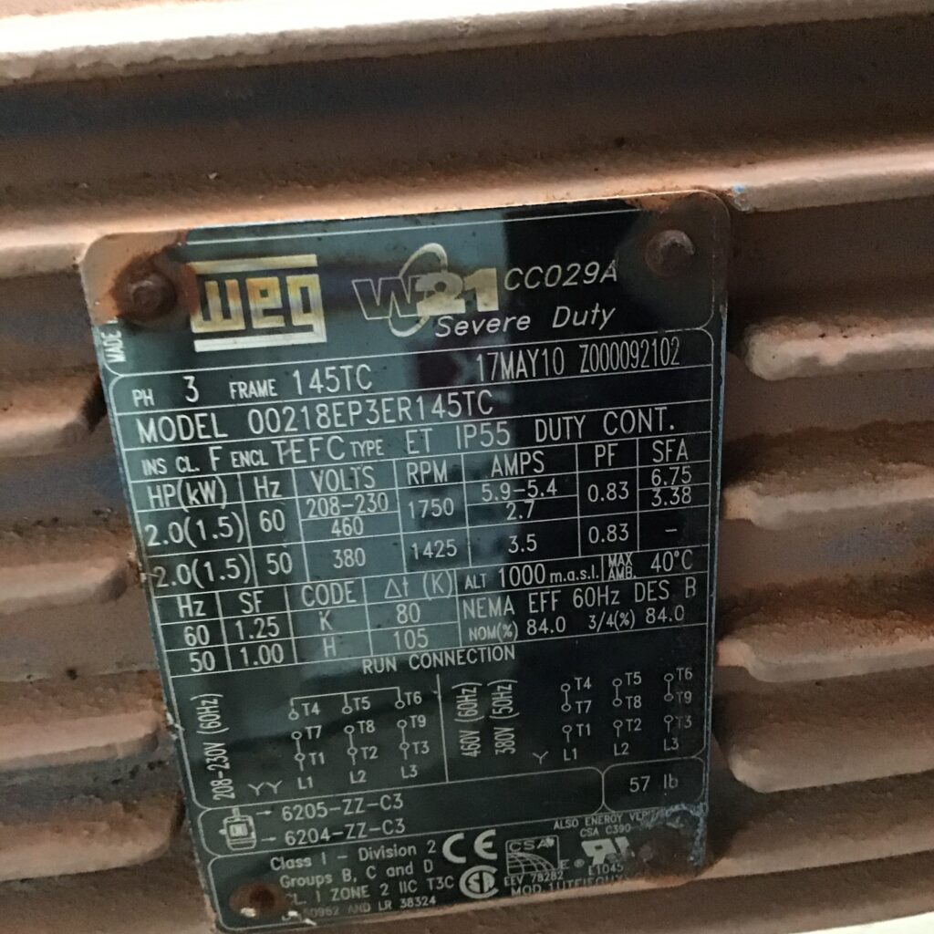 Huber Rotamat 3.3 Fine Screen 10” Waste Water Sludge Auger Stainless ...