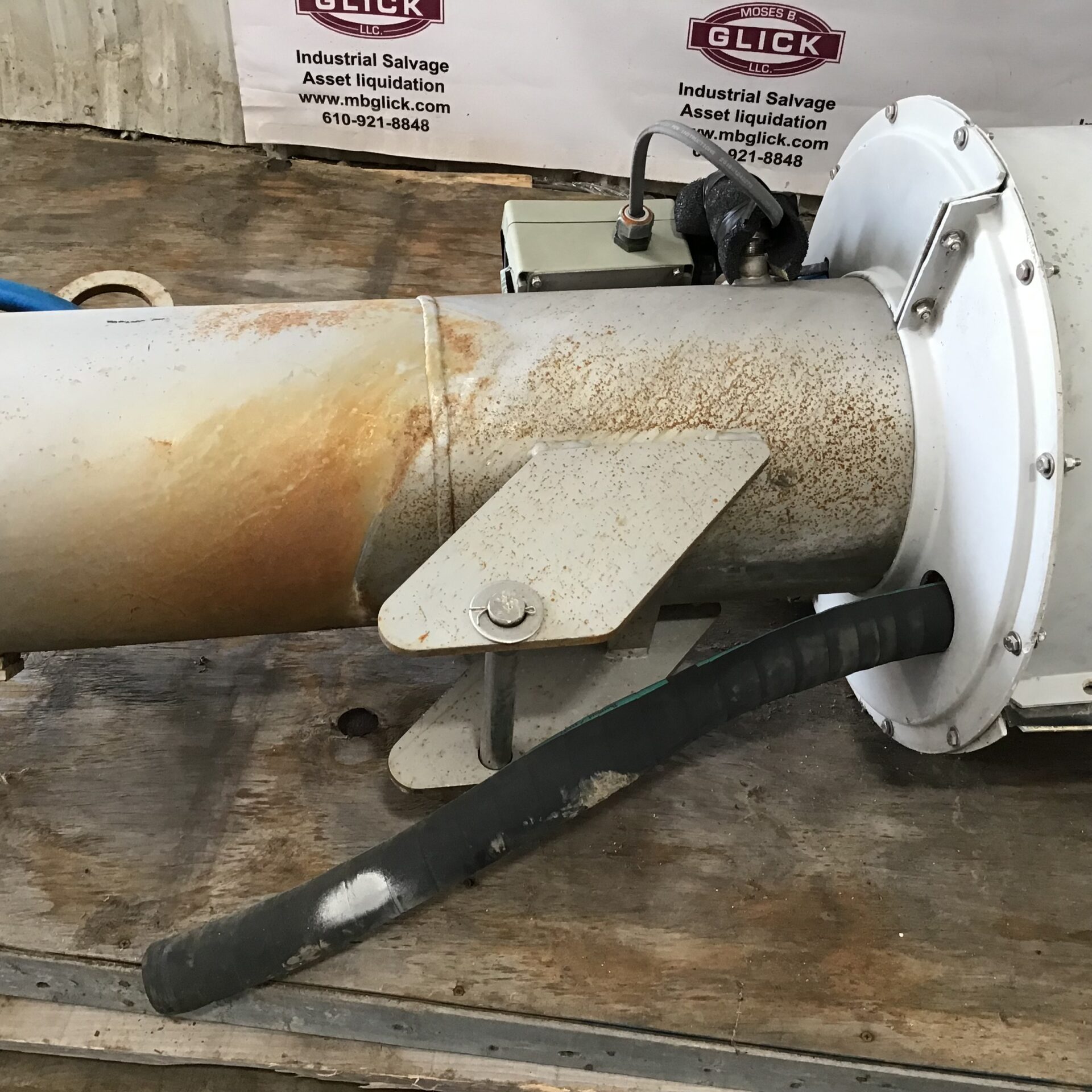 Huber Rotamat 3.3 Fine Screen 10” Waste Water Sludge Auger Stainless ...