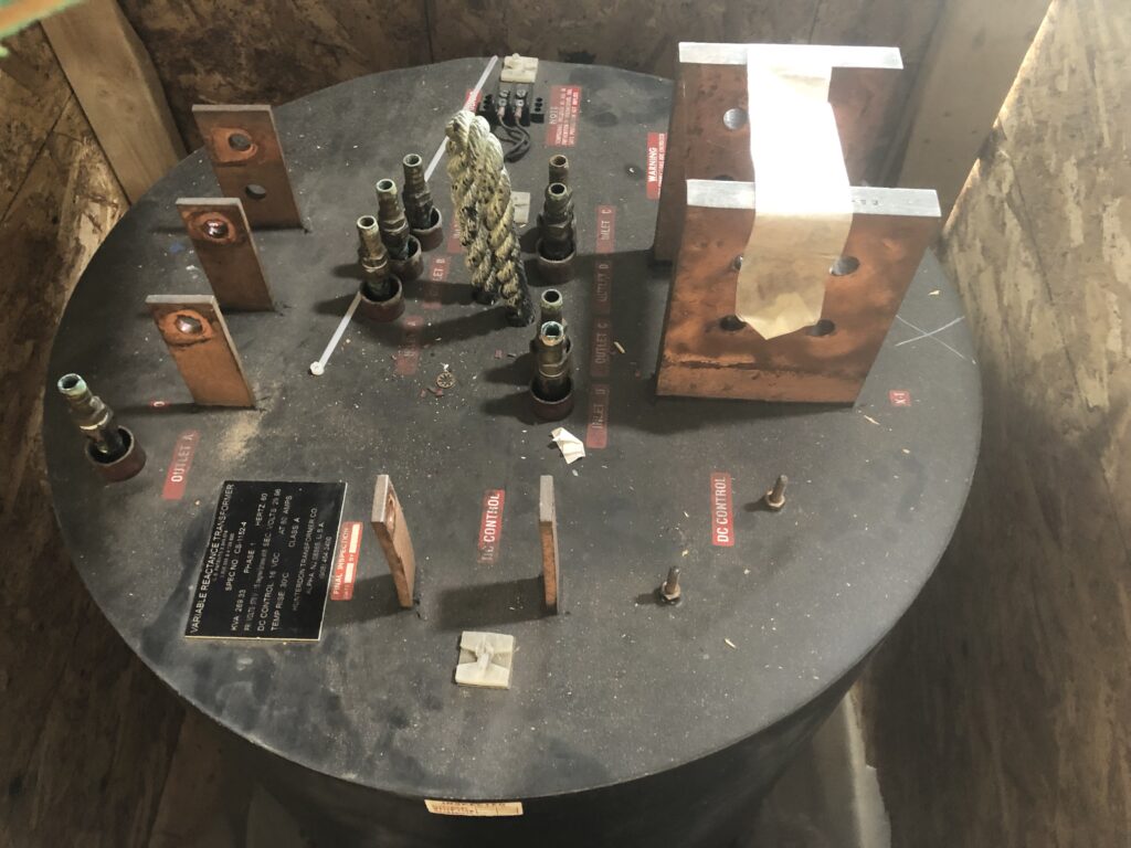 Hunterdon CS-1152-4 269 KVA Variable Reactance Transformer – Moses B. Glick