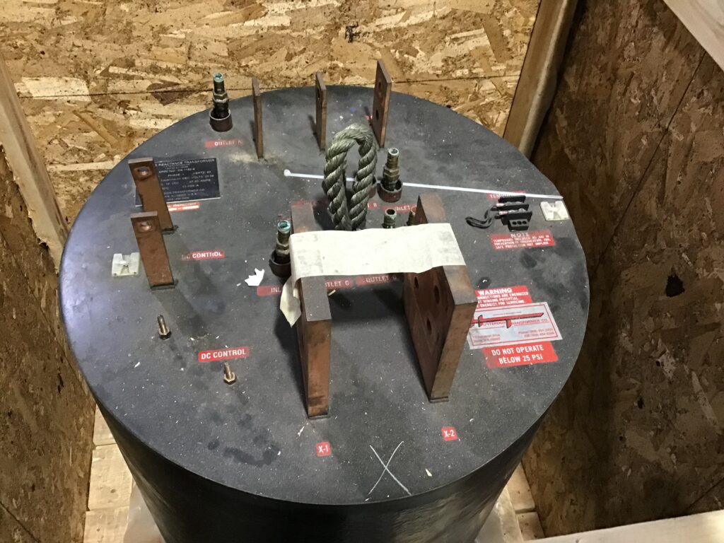 Hunterdon CS-1152-4 269 KVA Variable Reactance Transformer – Moses B. Glick