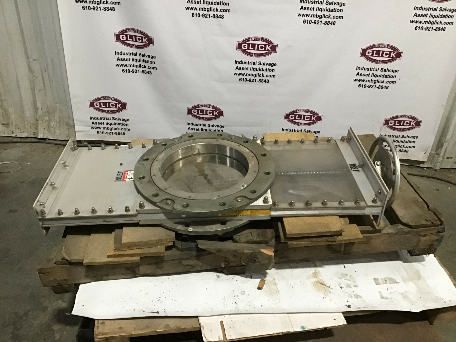 Vortex Quantum 12″ Stainless Steel Handslide Gate Valve – Moses B. Glick
