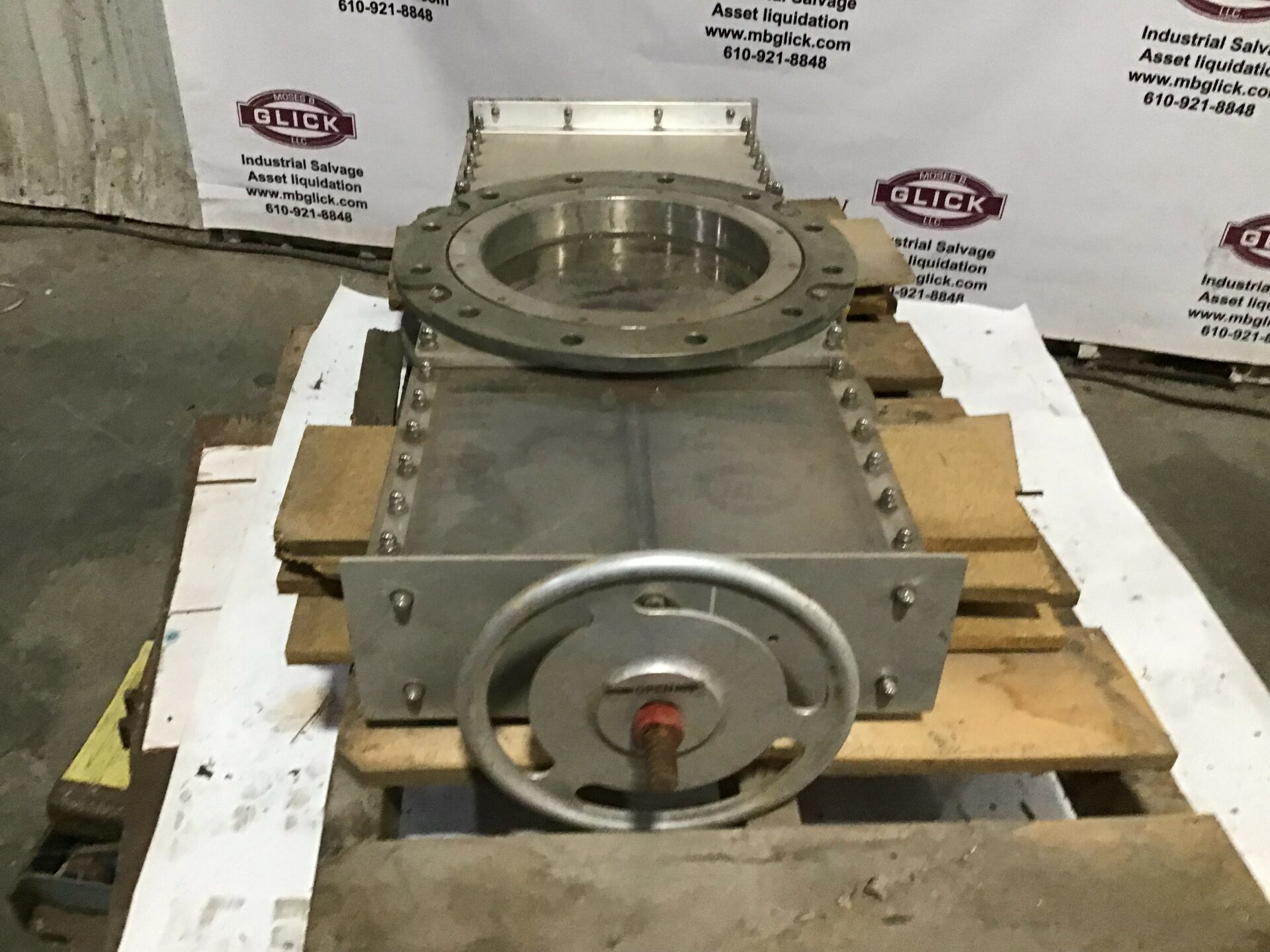 Vortex Quantum 12″ Stainless Steel Handslide Gate Valve – Moses B. Glick