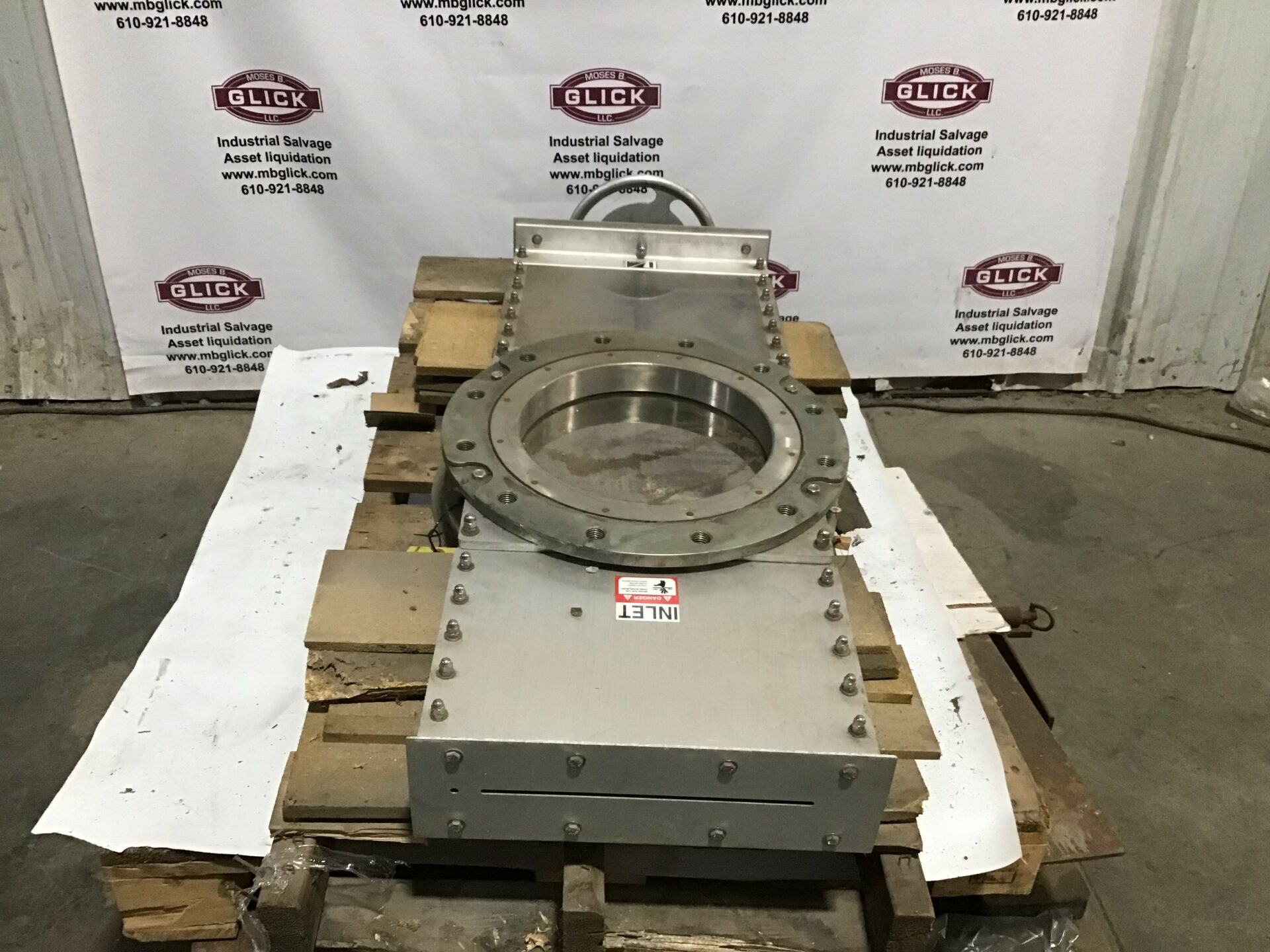 Vortex Quantum 12″ Stainless Steel Handslide Gate Valve – Moses B. Glick