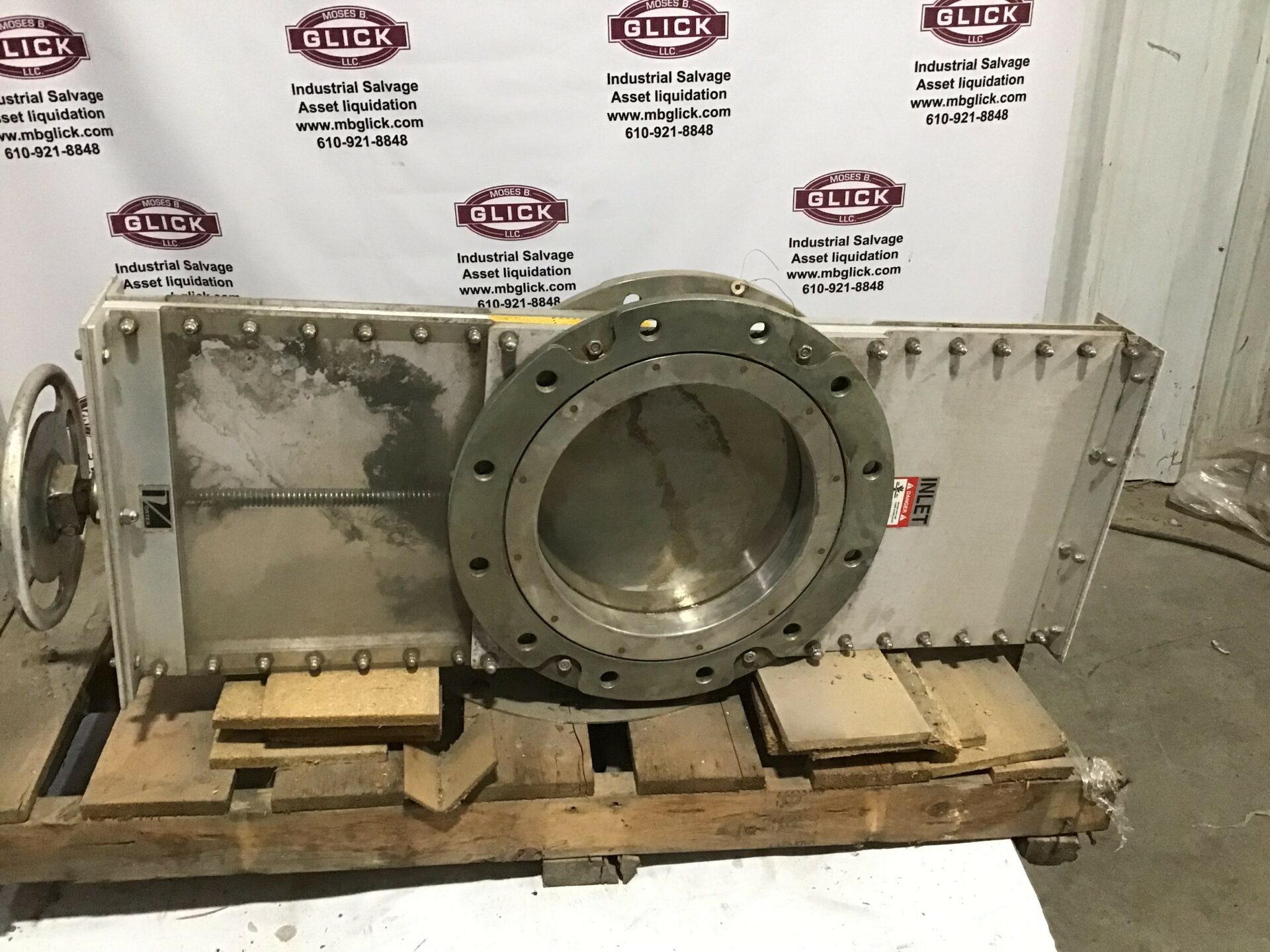 Vortex Quantum 12″ Stainless Steel Handslide Gate Valve – Moses B. Glick