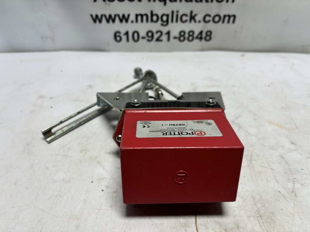 POTTER SYSU-1 Outside Screw and Yoke Supervisory Switch (Single Switch ...