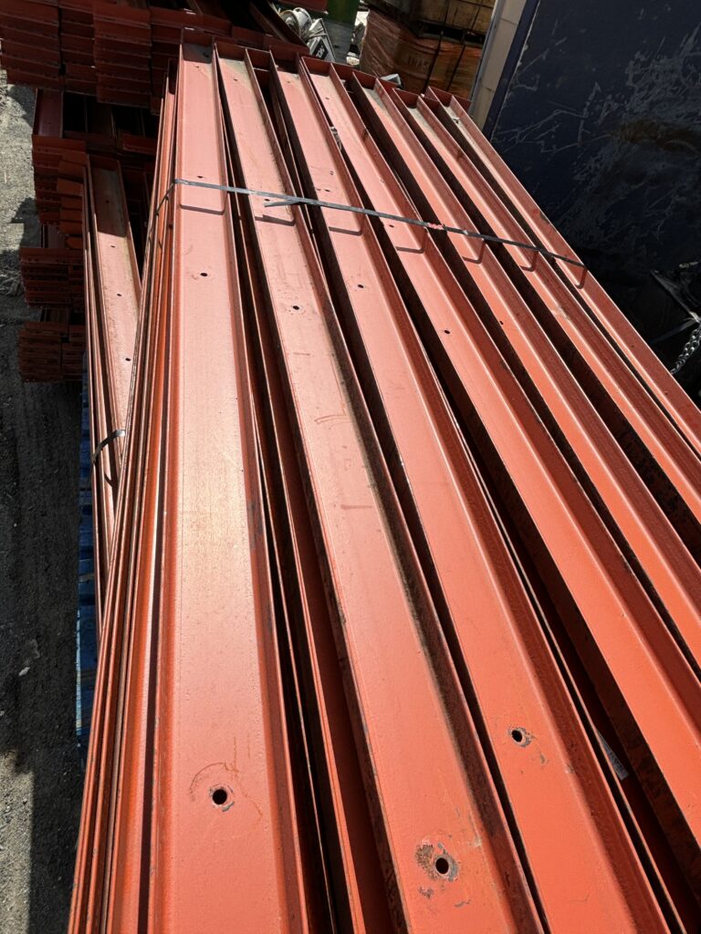 Structural Pallet Rack Beam 4″ x 100″ racking rail shelving racks ...
