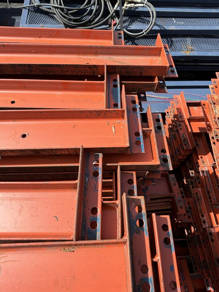 Structural Pallet Rack Beam 4" x 100" racking rail shelving racks warehouse