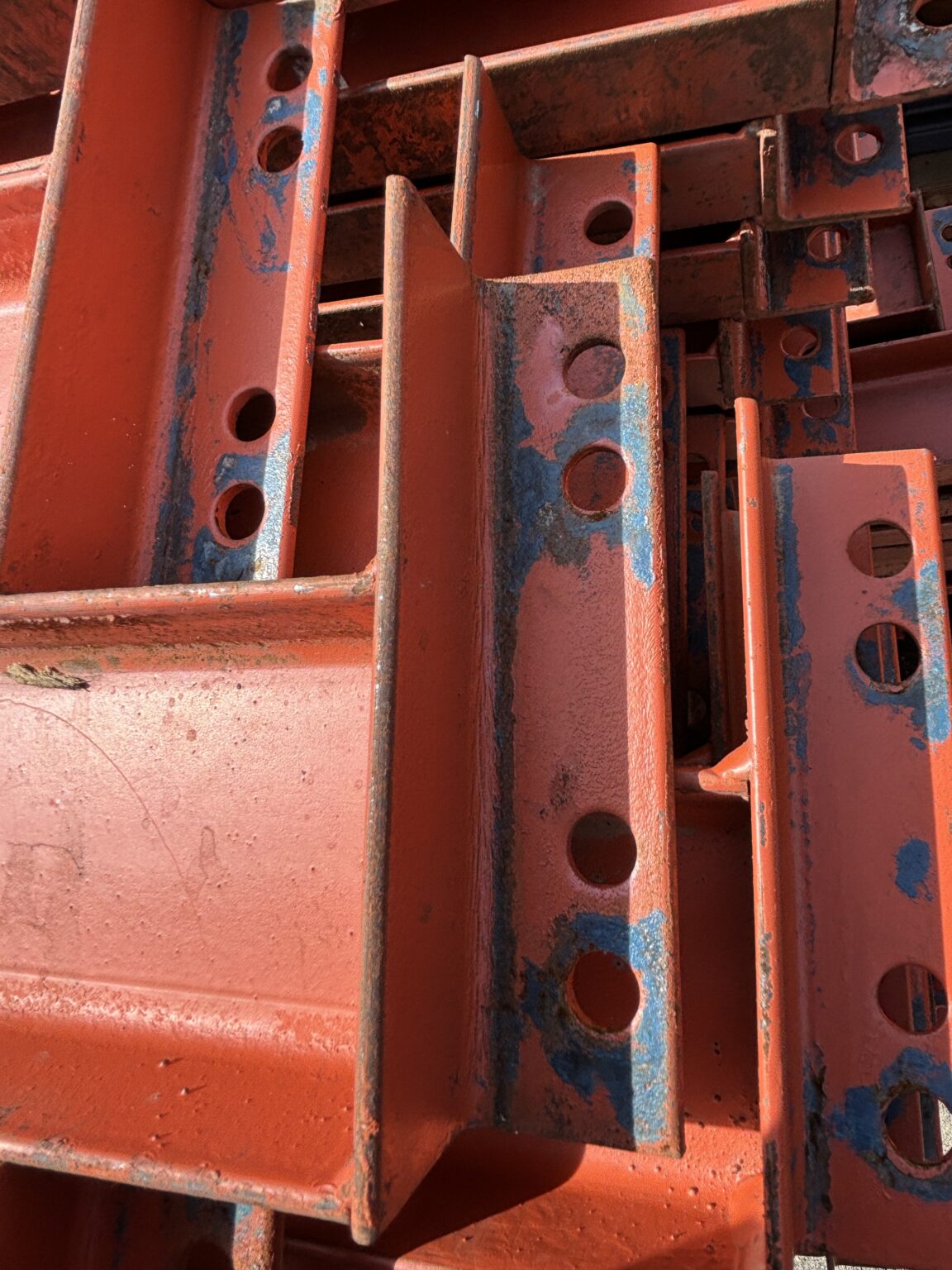 Structural Pallet Rack Beam 4″ x 100″ racking rail shelving racks ...