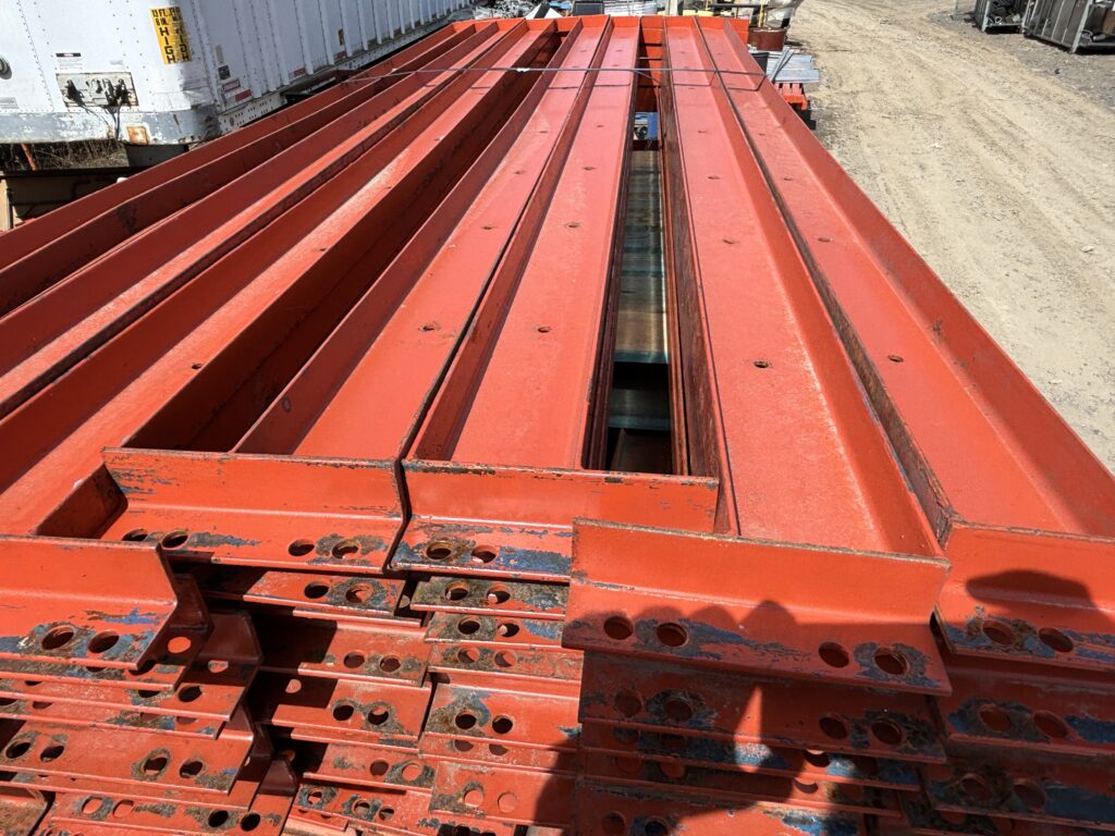Structural Pallet Rack Beam 4″ x 100″ racking rail shelving racks ...