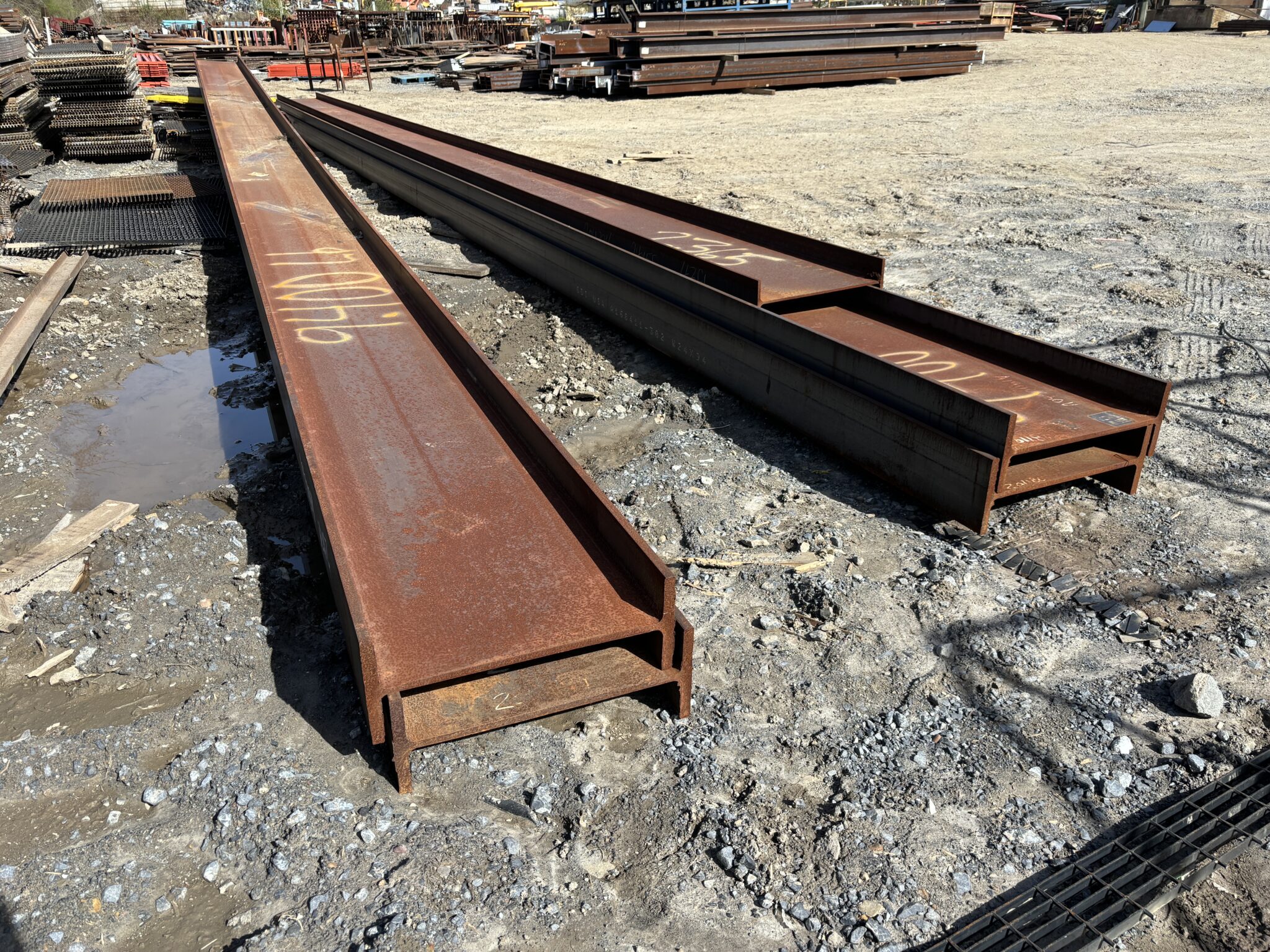 Steel Beam Building Bridge Construction W24 x 94# X 50’ Wide Flange H ...