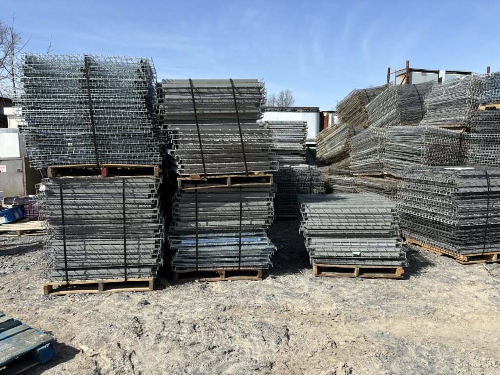 Pallet Rack Wire Deck 48×46″ Waterfall 3 Step Channel Racking – Moses B ...