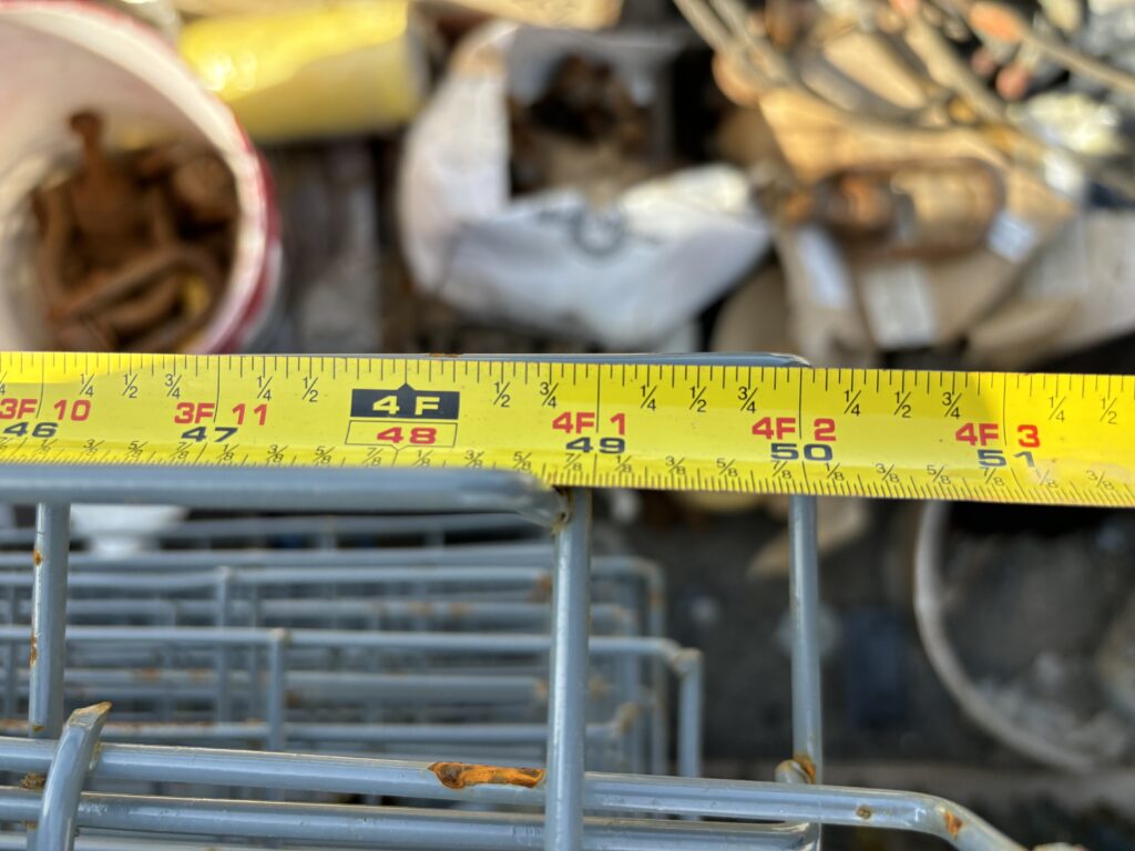 Pallet Rack Wire Deck 48×46″ Waterfall 3 Step Channel Racking – Moses B ...