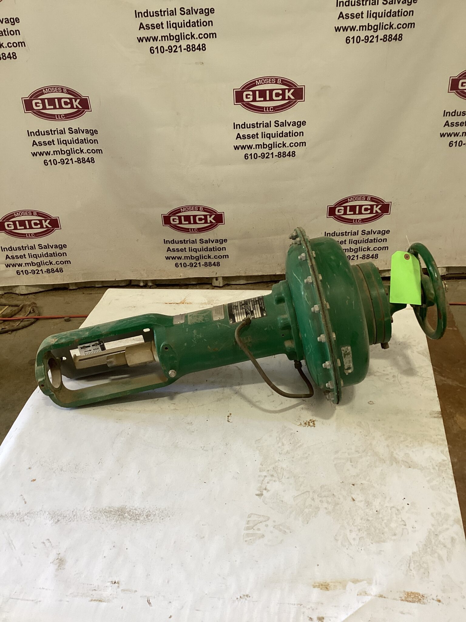 Fisher Controls Type 667 Size 45 Diaphragm Actuator 3-40PSI – Moses B ...