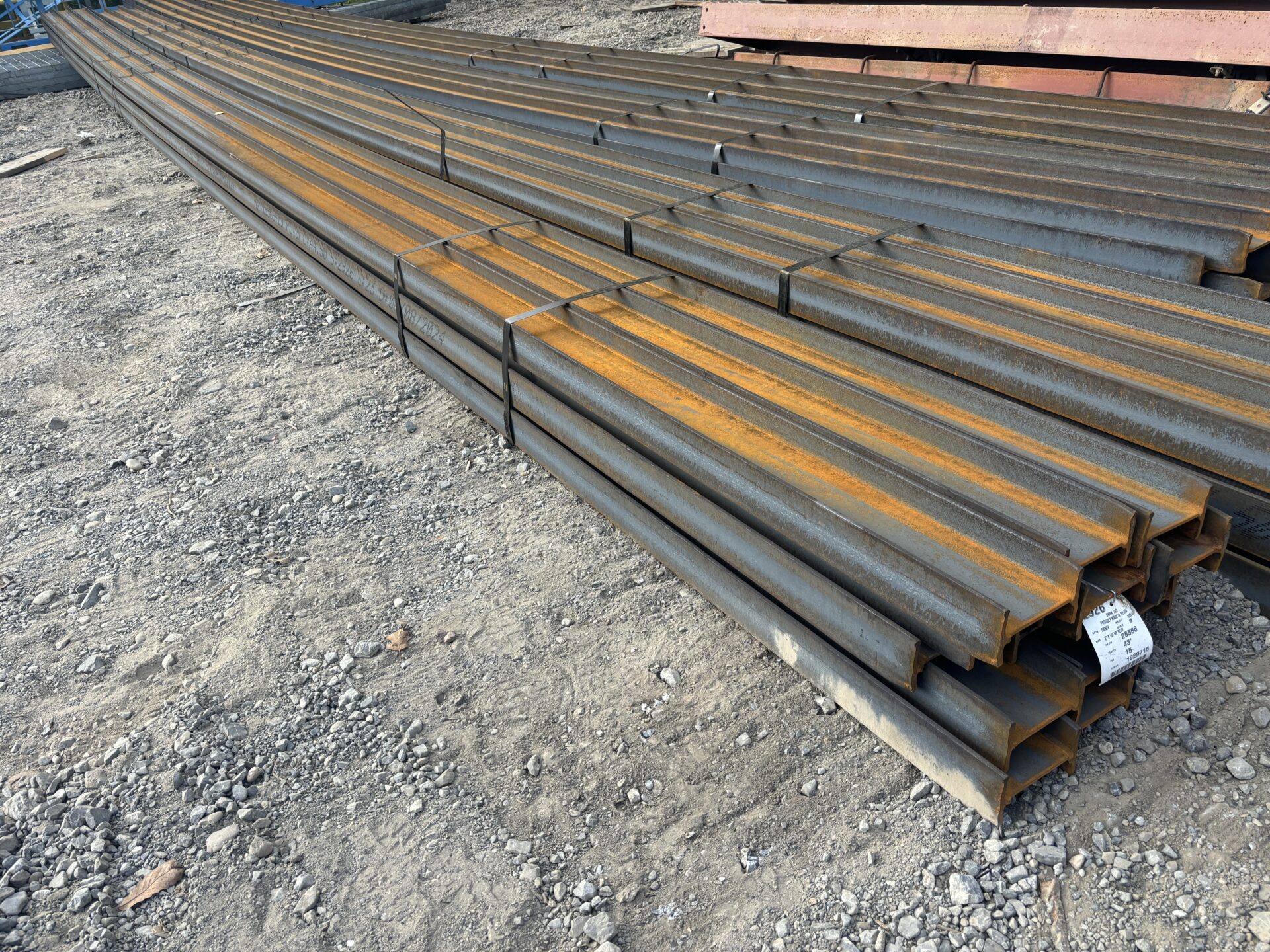 Steel Beam W6 x 16 x 43’ Wide Flange H beam bridge construction ...