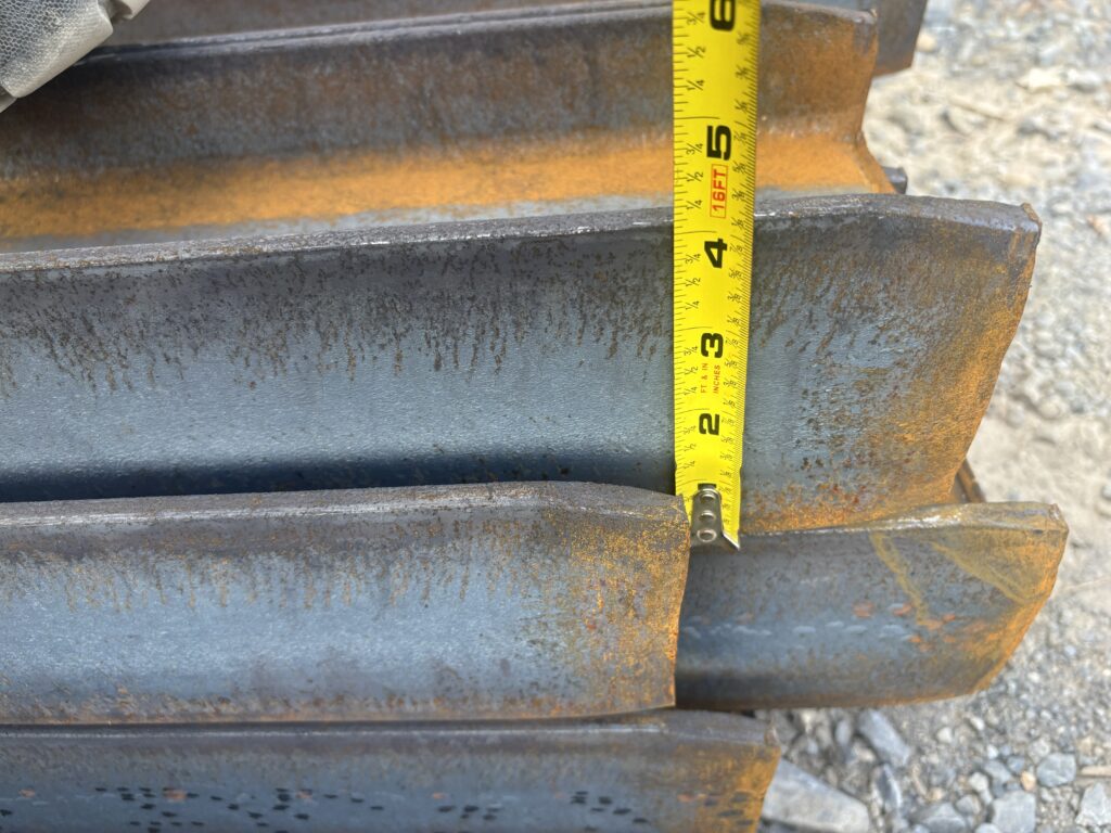 Steel Beam W6 x 16 x 43’ Wide Flange H beam bridge construction ...