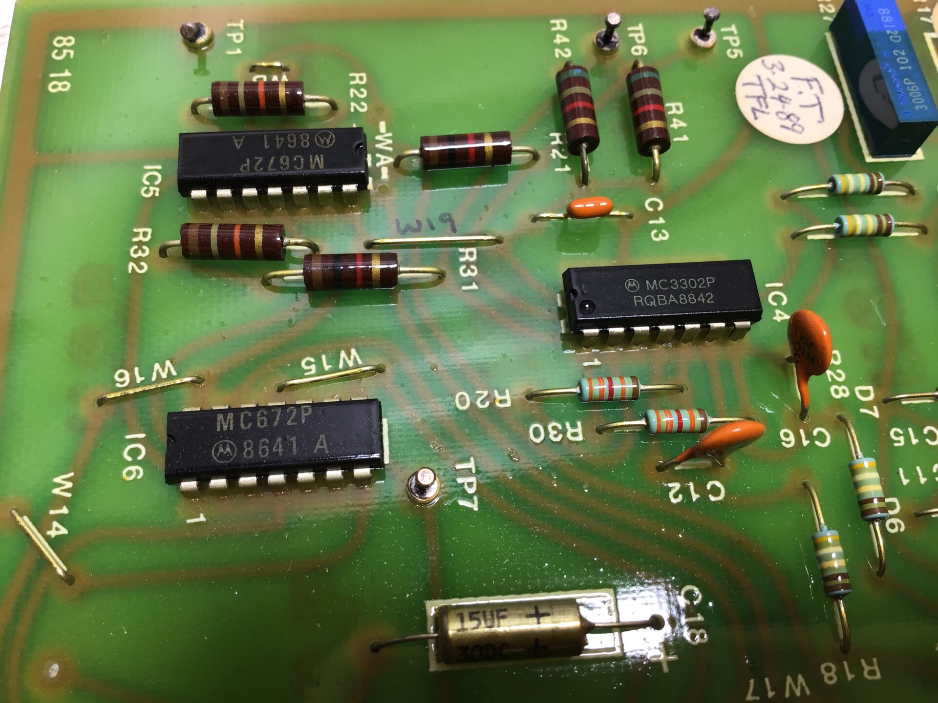 Cyberex Inc PC: 22345 REV.G Circuit Board – Moses B. Glick