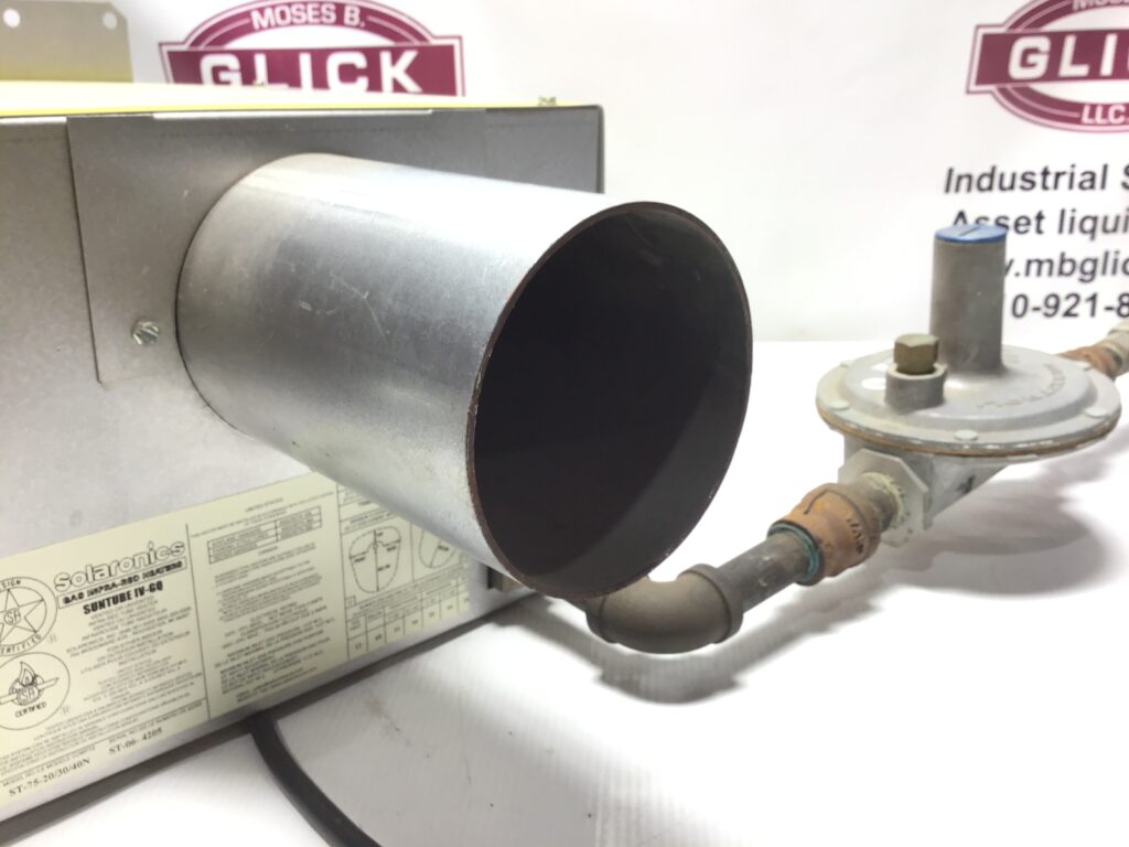 Solaronics ST-75-20/30/40 Infrared Heaters 40’ NG 75K BTU 120 V – Moses ...