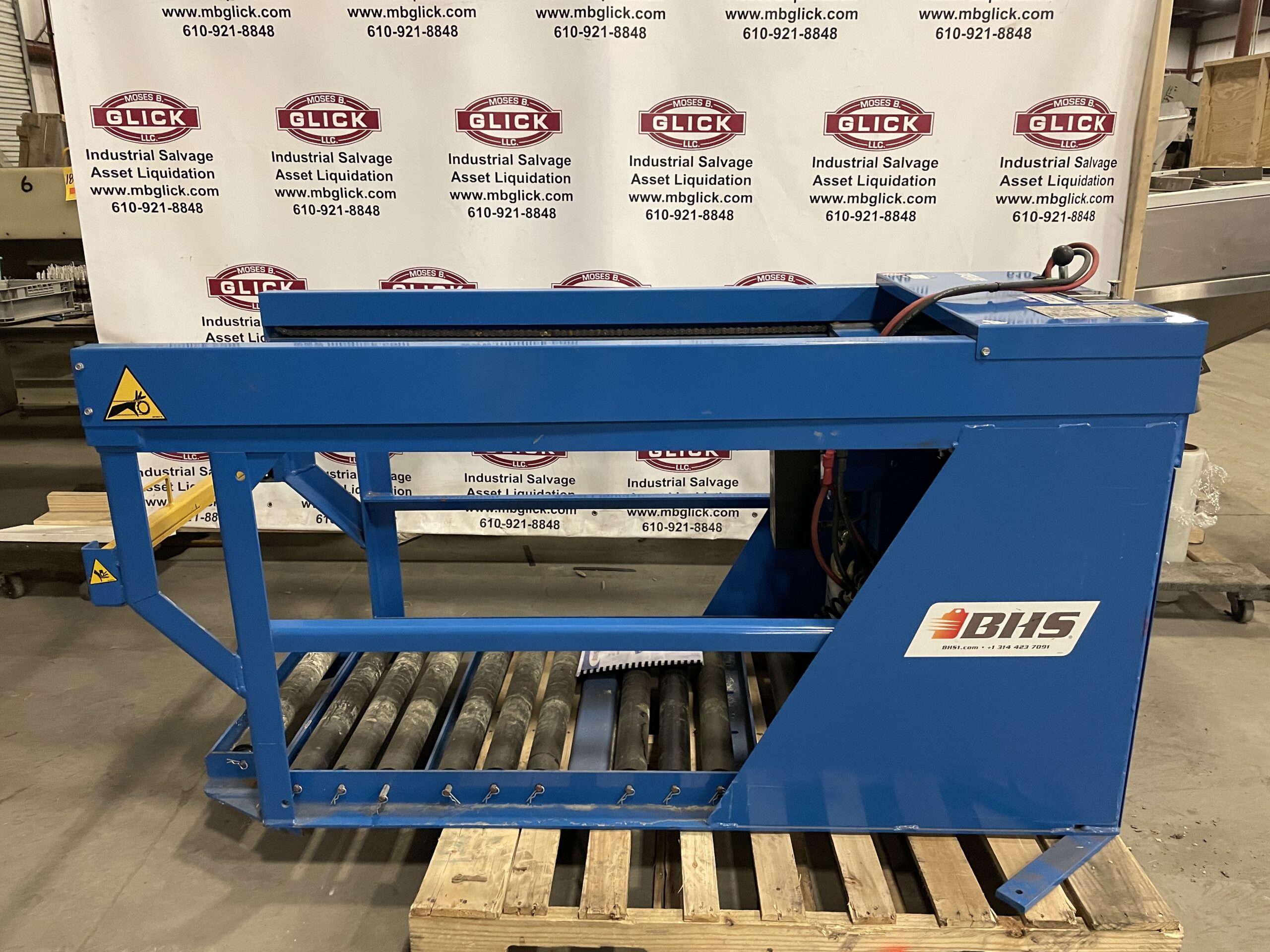 BHS ATC-CAN-7-6 24” Automatic Battery Transfer Carriage / Cart 24VDC ...