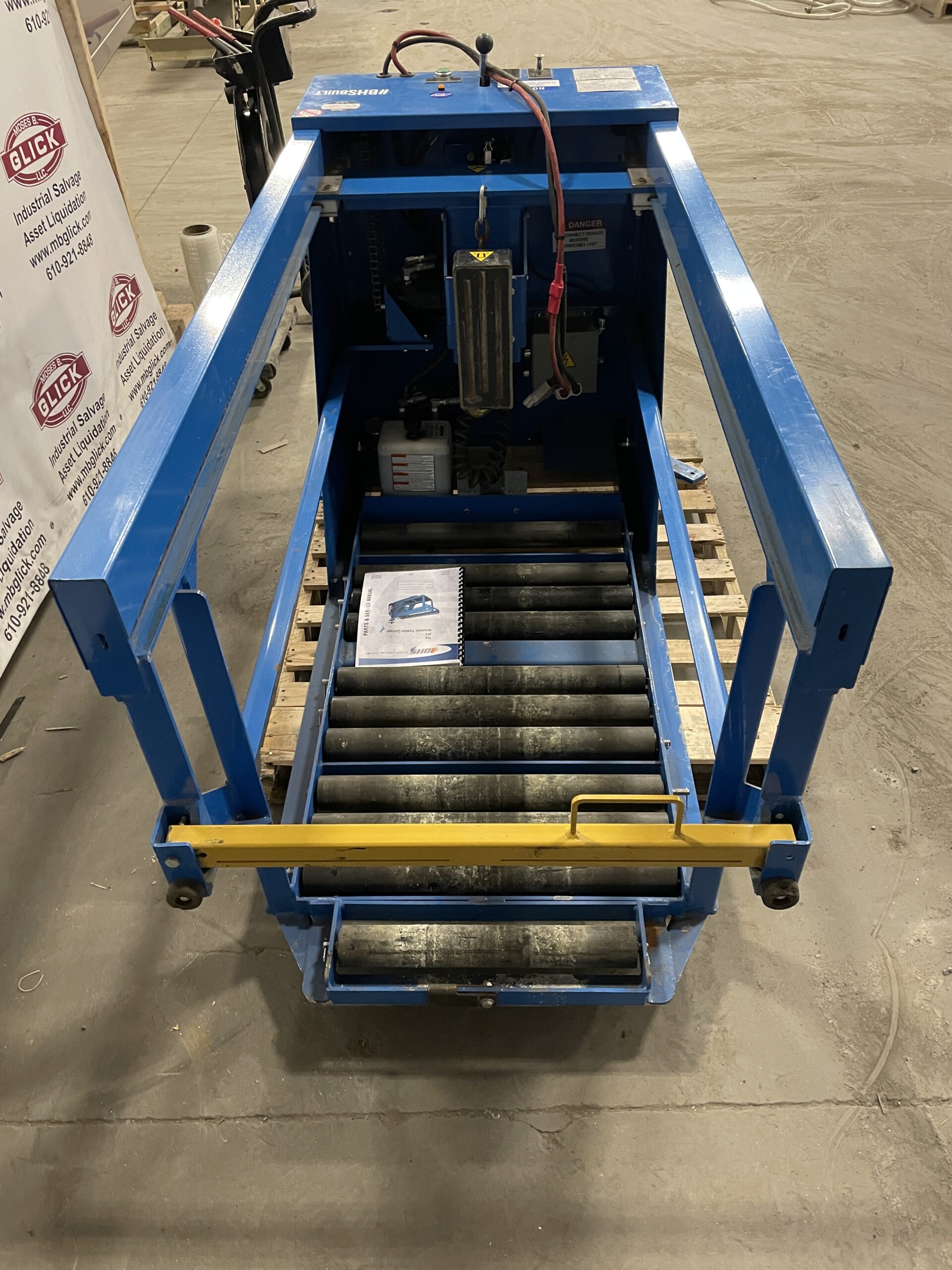 BHS ATC-CAN-7-6 24” Automatic Battery Transfer Carriage / Cart 24VDC ...