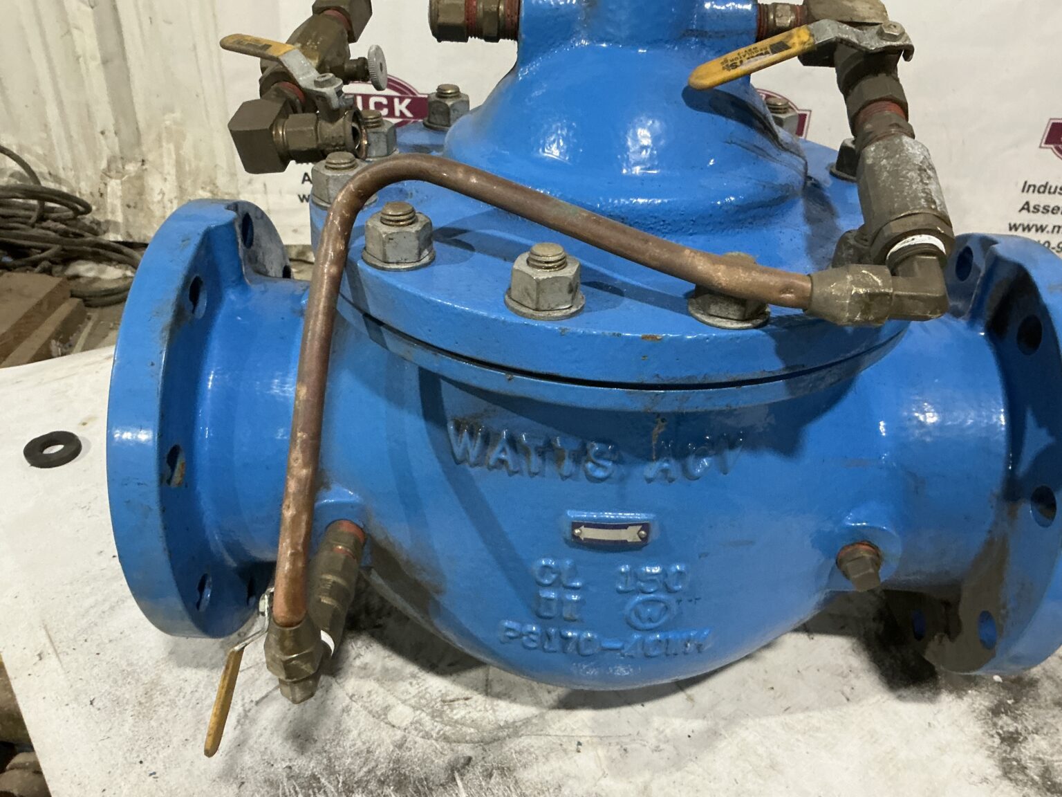 Watts ACV CL 150 Pressure Reducing Control Valve – Moses B. Glick