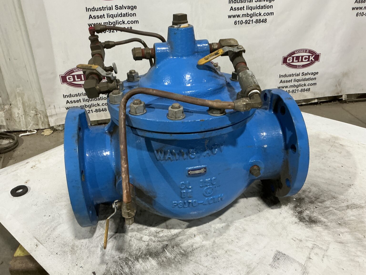 Watts ACV CL 150 Pressure Reducing Control Valve – Moses B. Glick