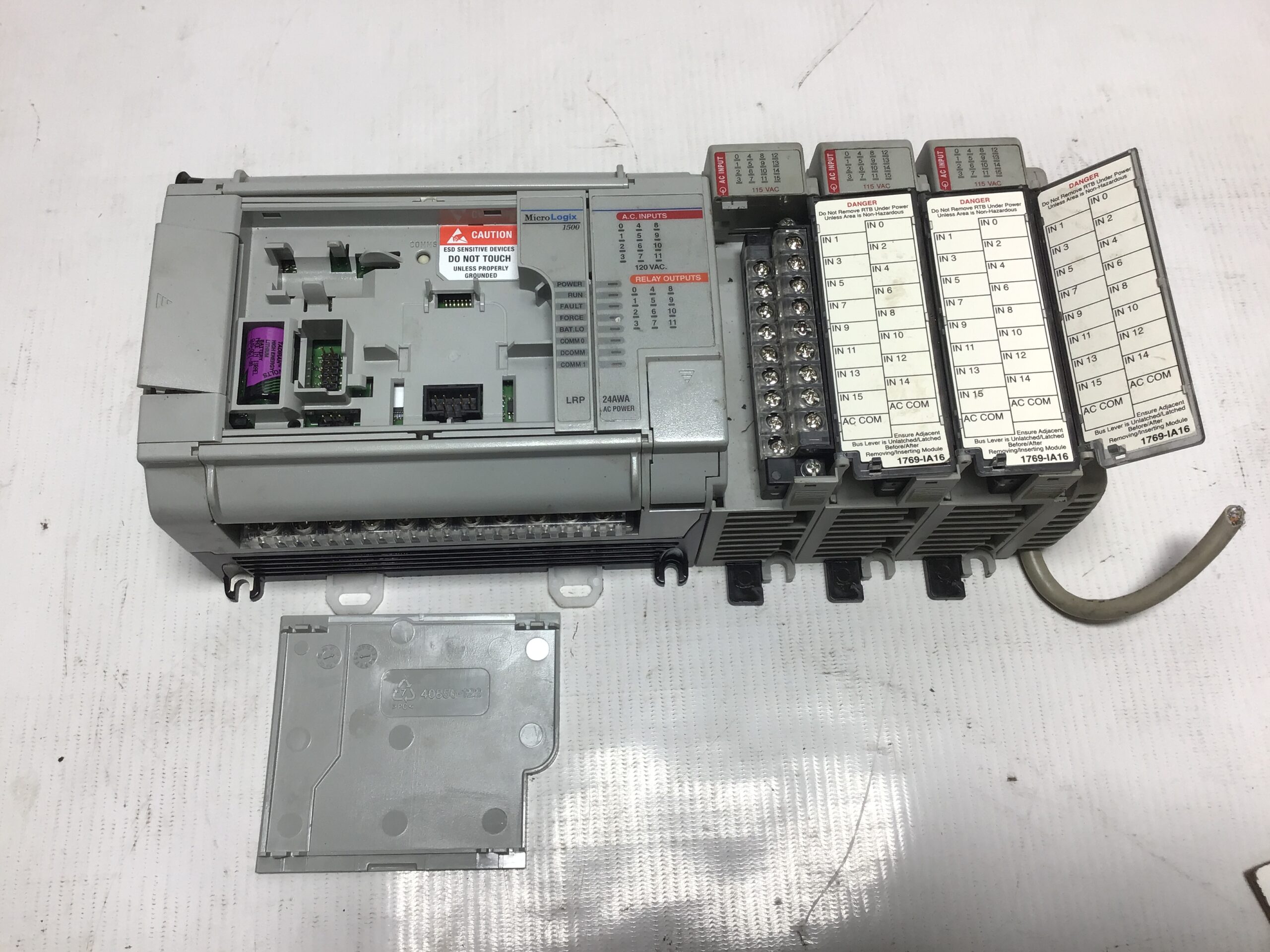 Allen Bradley MicroLogix 1500 1769-IA16 Compact I/O Module – Moses B. Glick