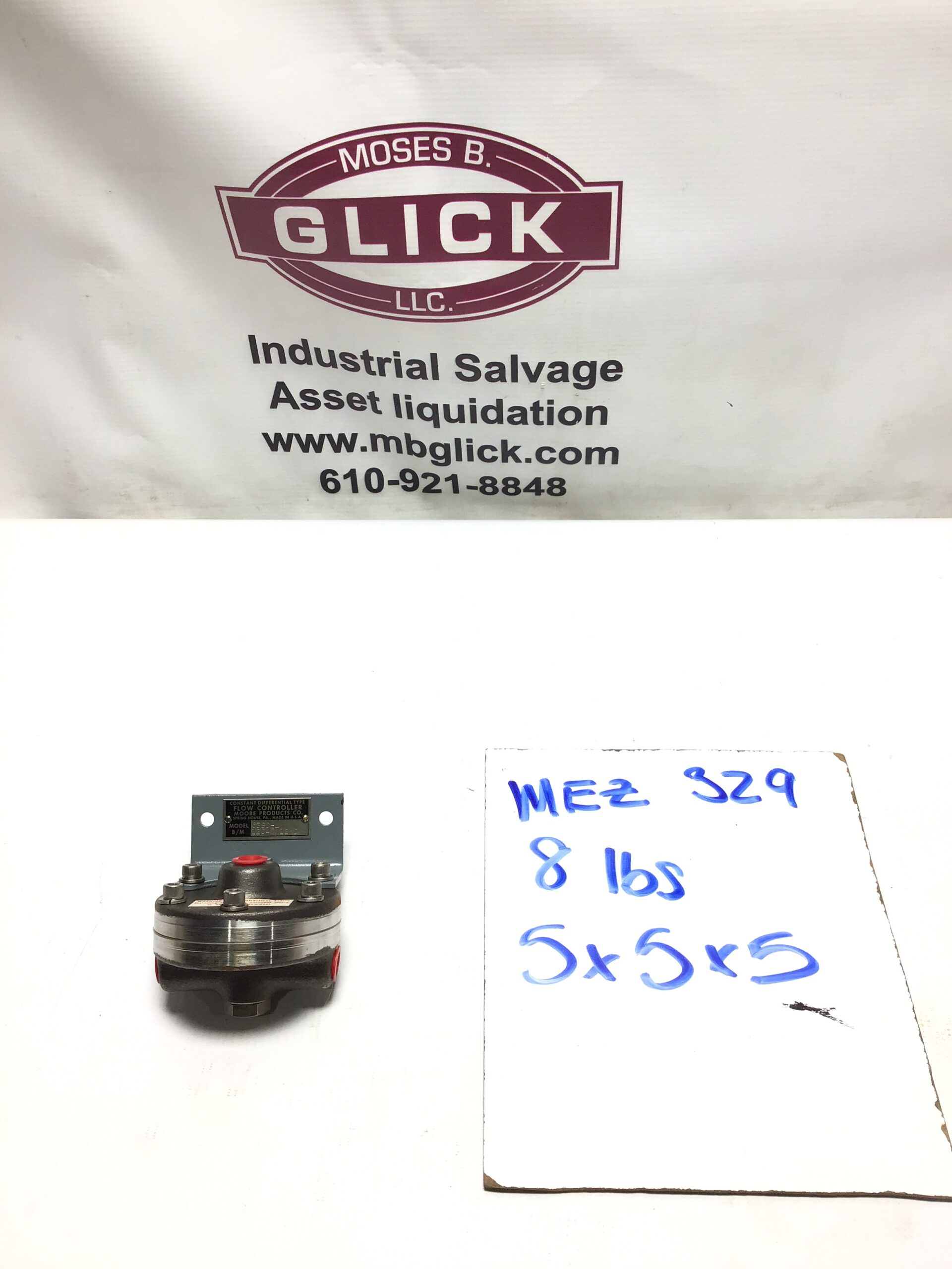 Moore Products Model 63SD-1 Constant Differential Type Flow Controller ...