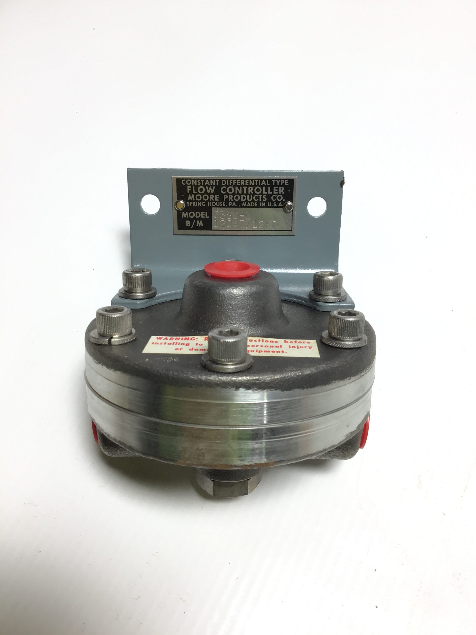 Moore Products Model 63SD-1 Constant Differential Type Flow Controller ...