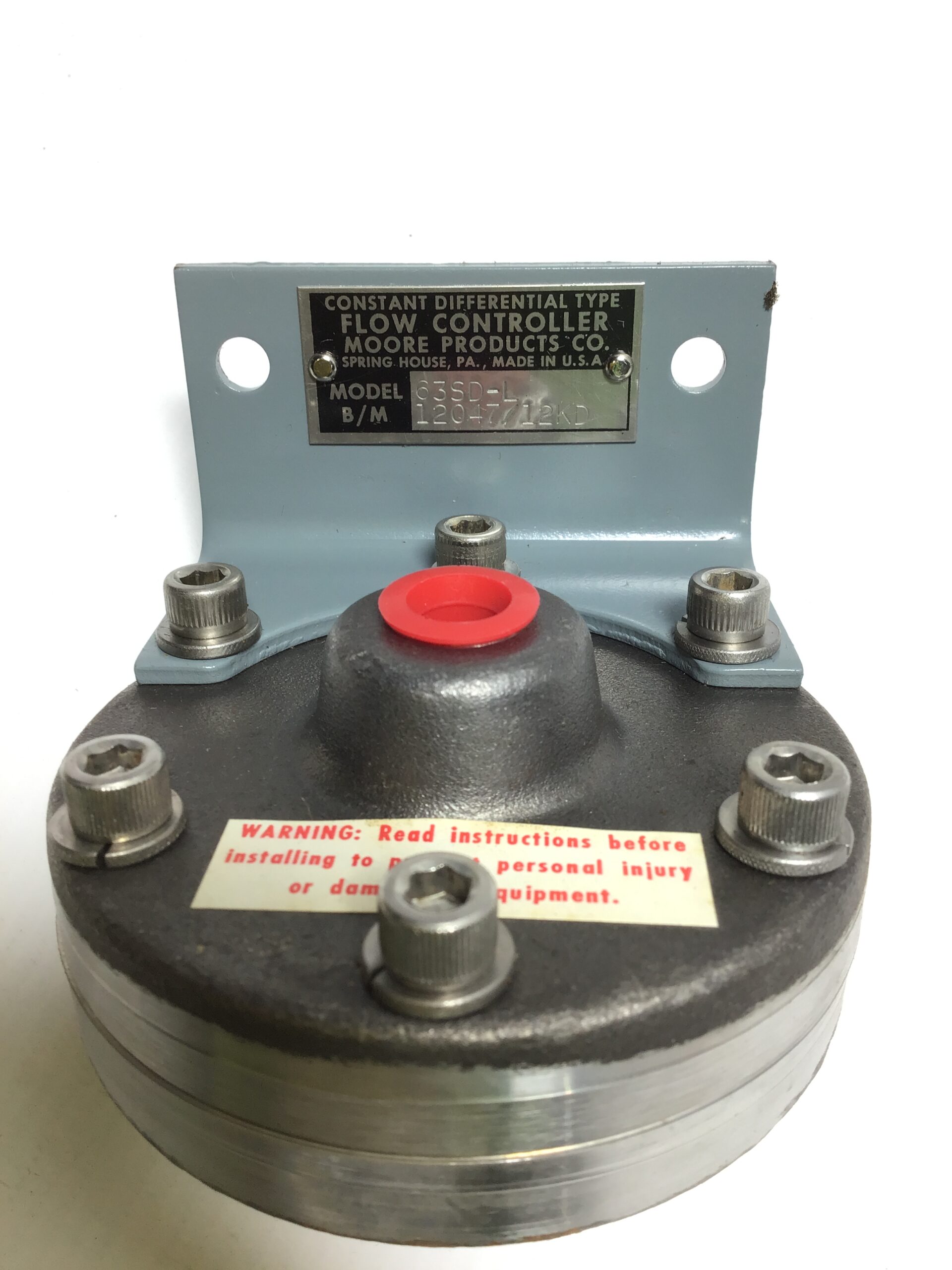 Moore Products Model 63SD-1 Constant Differential Type Flow Controller ...