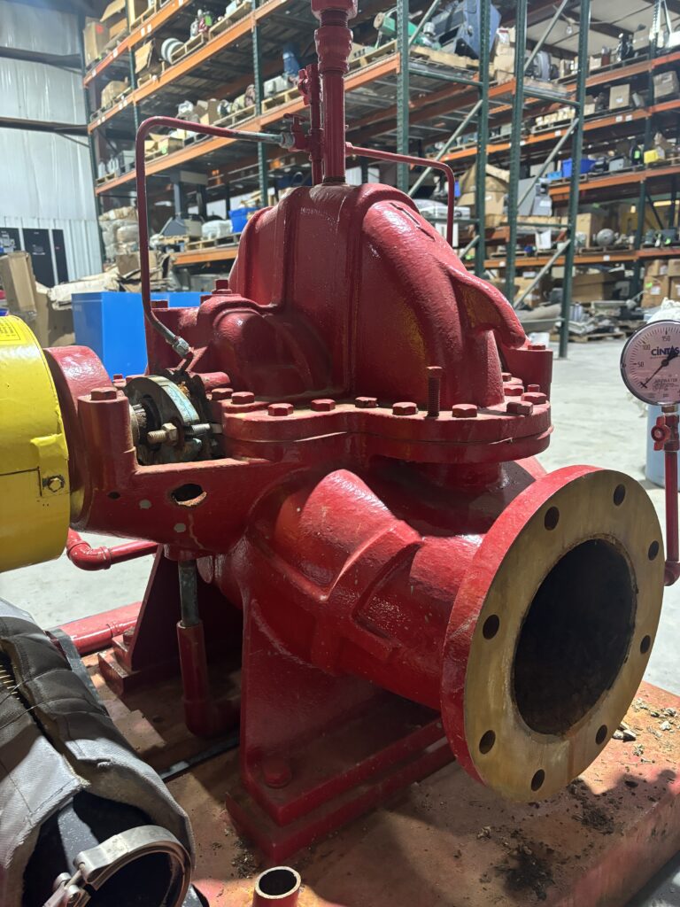 Patterson JU4H-UFAD5G Fire Pump 8″ x 6″ 1500 GPM Fire Suppression – Moses B. Glick