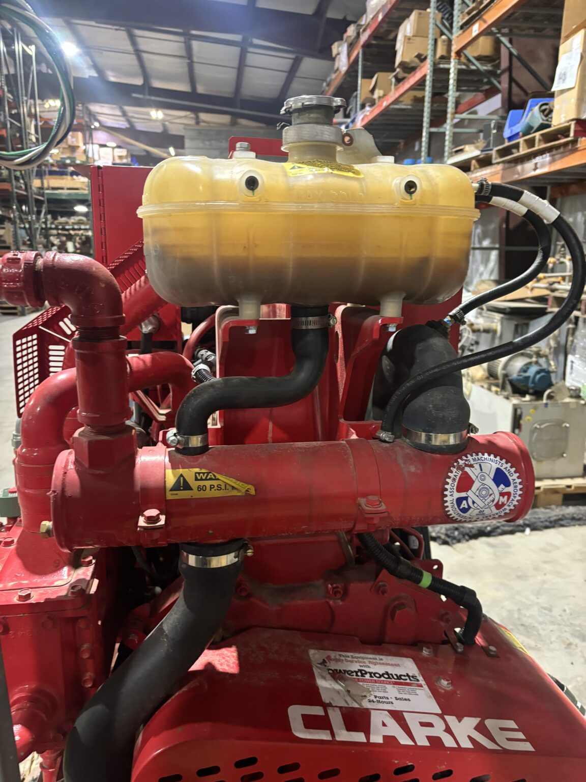 Patterson JU4H-UFAD5G Fire Pump 8″ x 6″ 1500 GPM Fire Suppression – Moses B. Glick