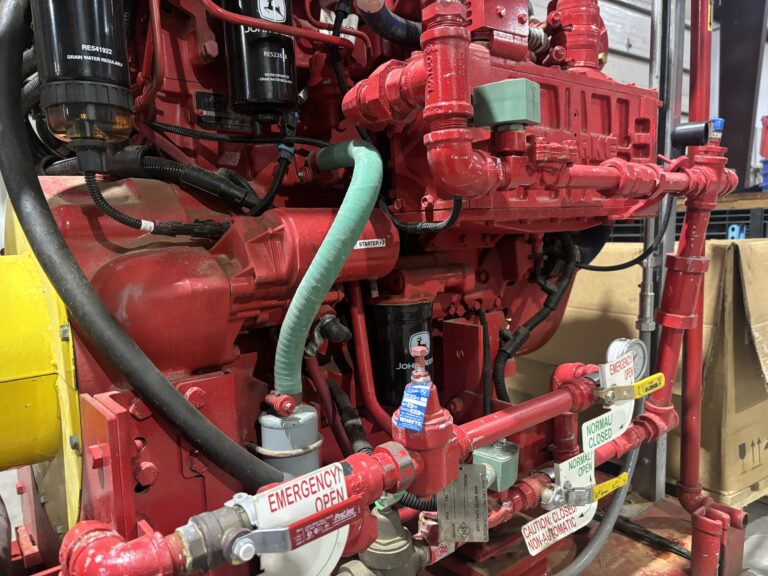 Patterson JU4H-UFAD5G Fire Pump 8″ x 6″ 1500 GPM Fire Suppression ...