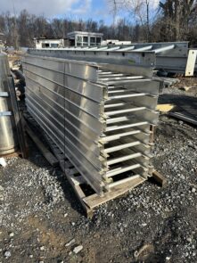 MP Husky A9IJC5-24-144 Aluminum Cable Tray | Ladder Type | 4.5″ x 24″ x ...