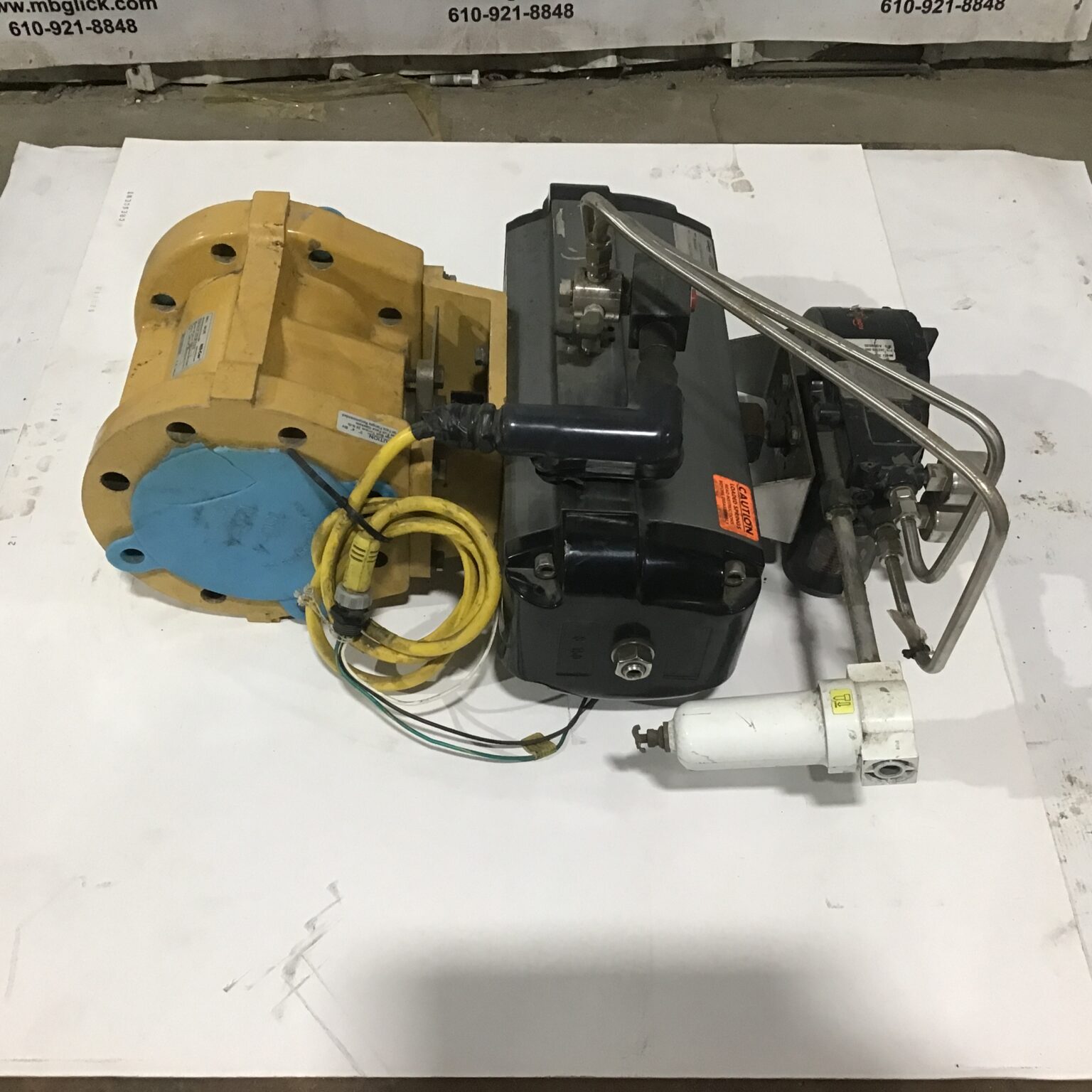 Flowserve AutoMax B150S07 Valve Actuator Pneumatic Positioner with Ball ...
