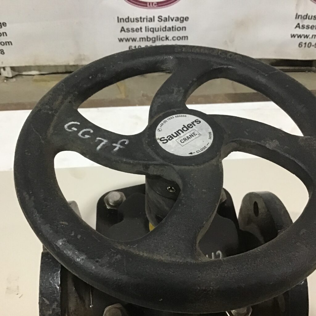 Saunders Crane UL-1040 Cast Iron Diaphragm Valve – Moses B. Glick