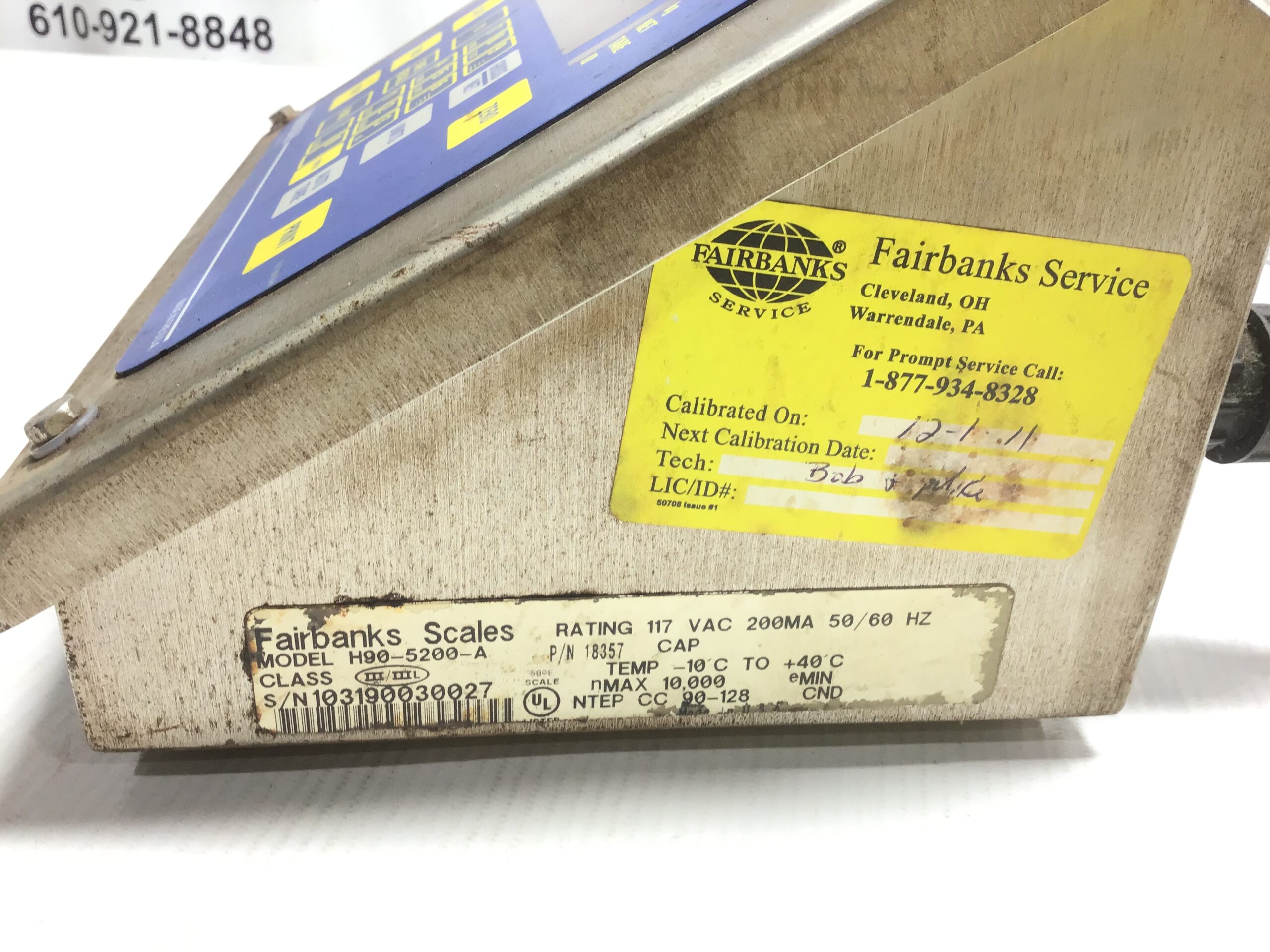 Fair Banks H90-5200-A – 18357 Digital Scale Head Display and Platform ...