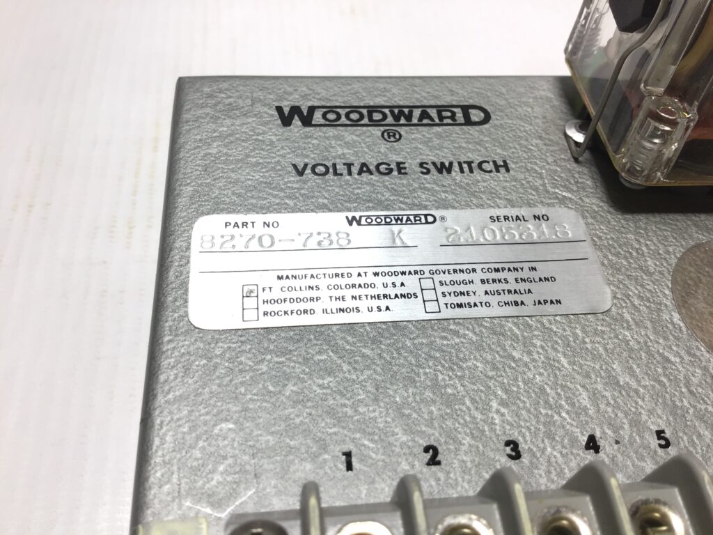 Woodward 2301 Motor Operated Potentiometer/Speed Sensor/Signal ...