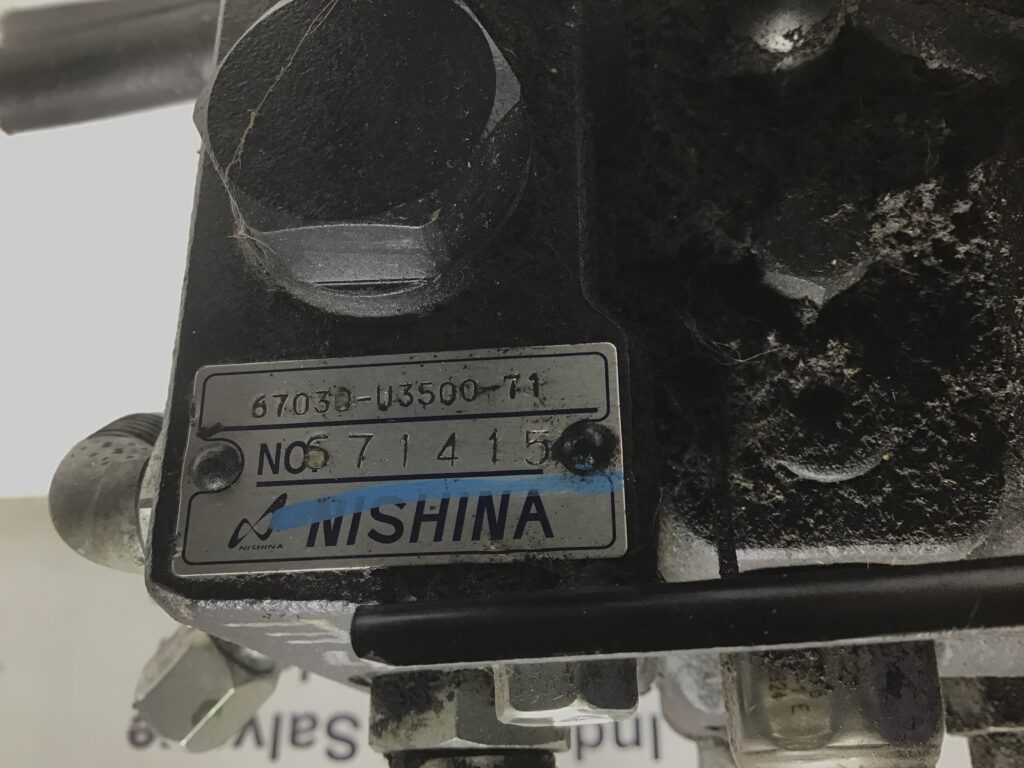 Nishina 67030-U3500-71 Hydraulic Control Valve for Toyota Forklift ...