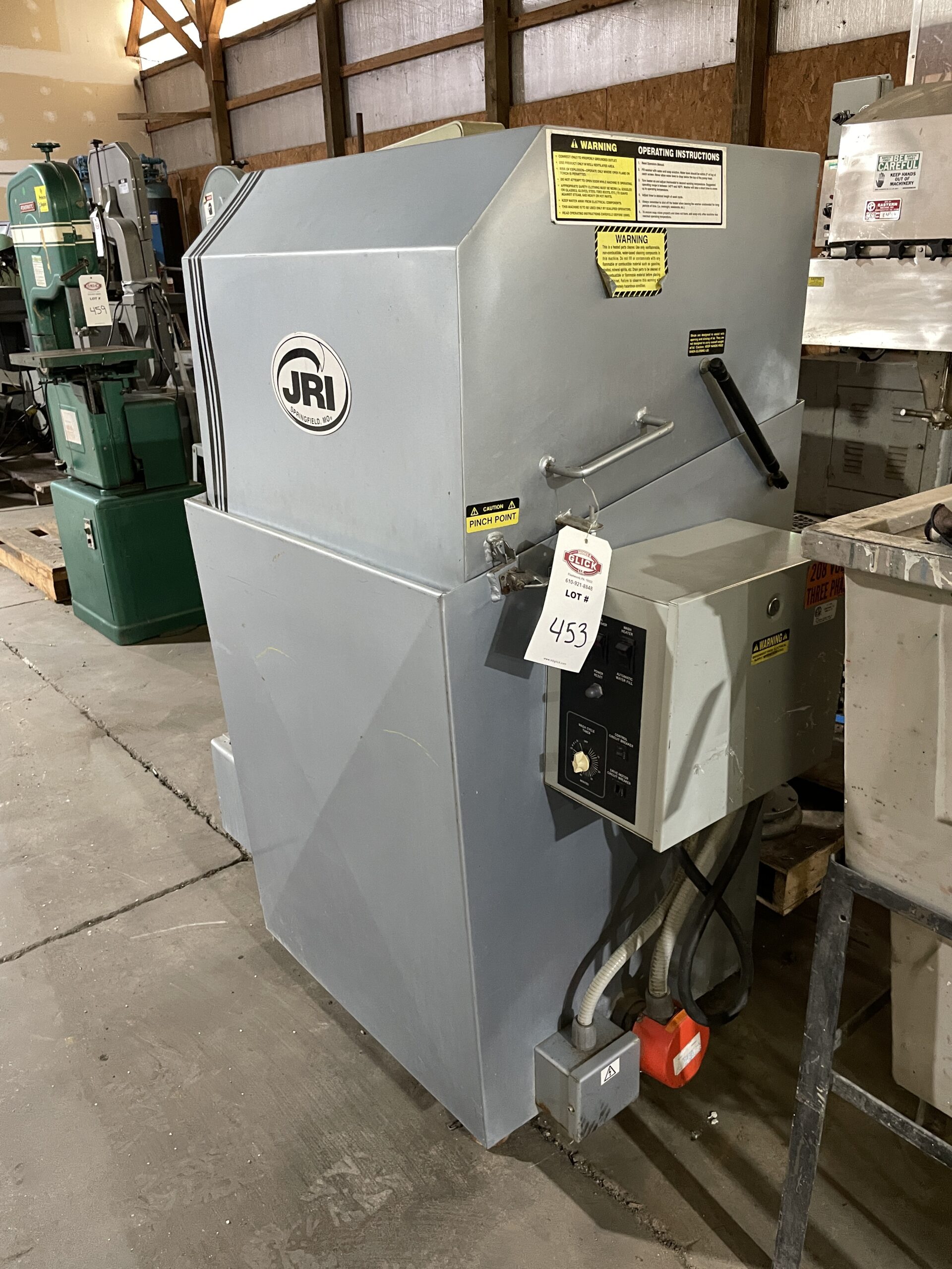 JRI Automatic Parts Washer 208V 3Ph – Moses B. Glick