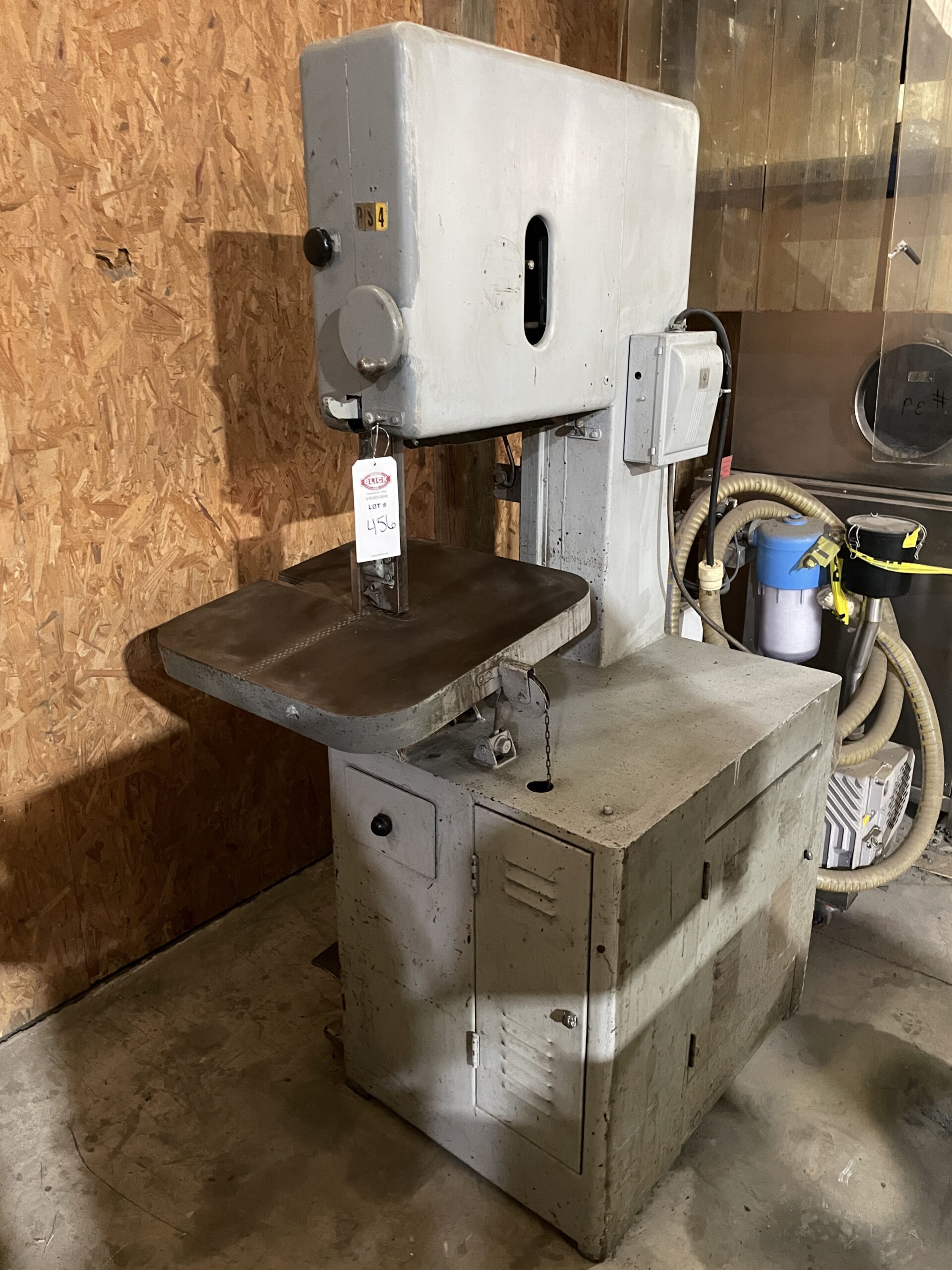 Grob NS-18 18” Vertical Band Saw w/ Blade Welder 220/440V 3PH – Moses B ...