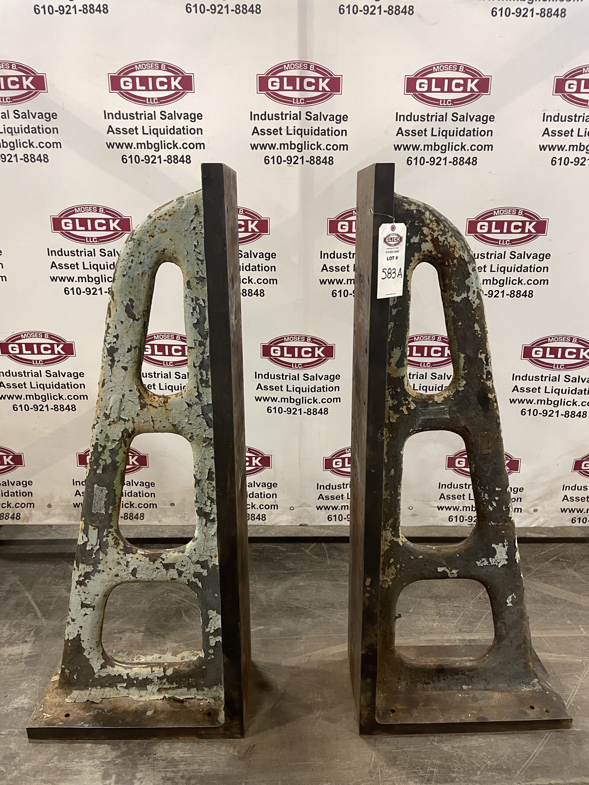 Pair of Large Machinist’s Workholding Angle Blocks Fixture Set 12″x24 ...