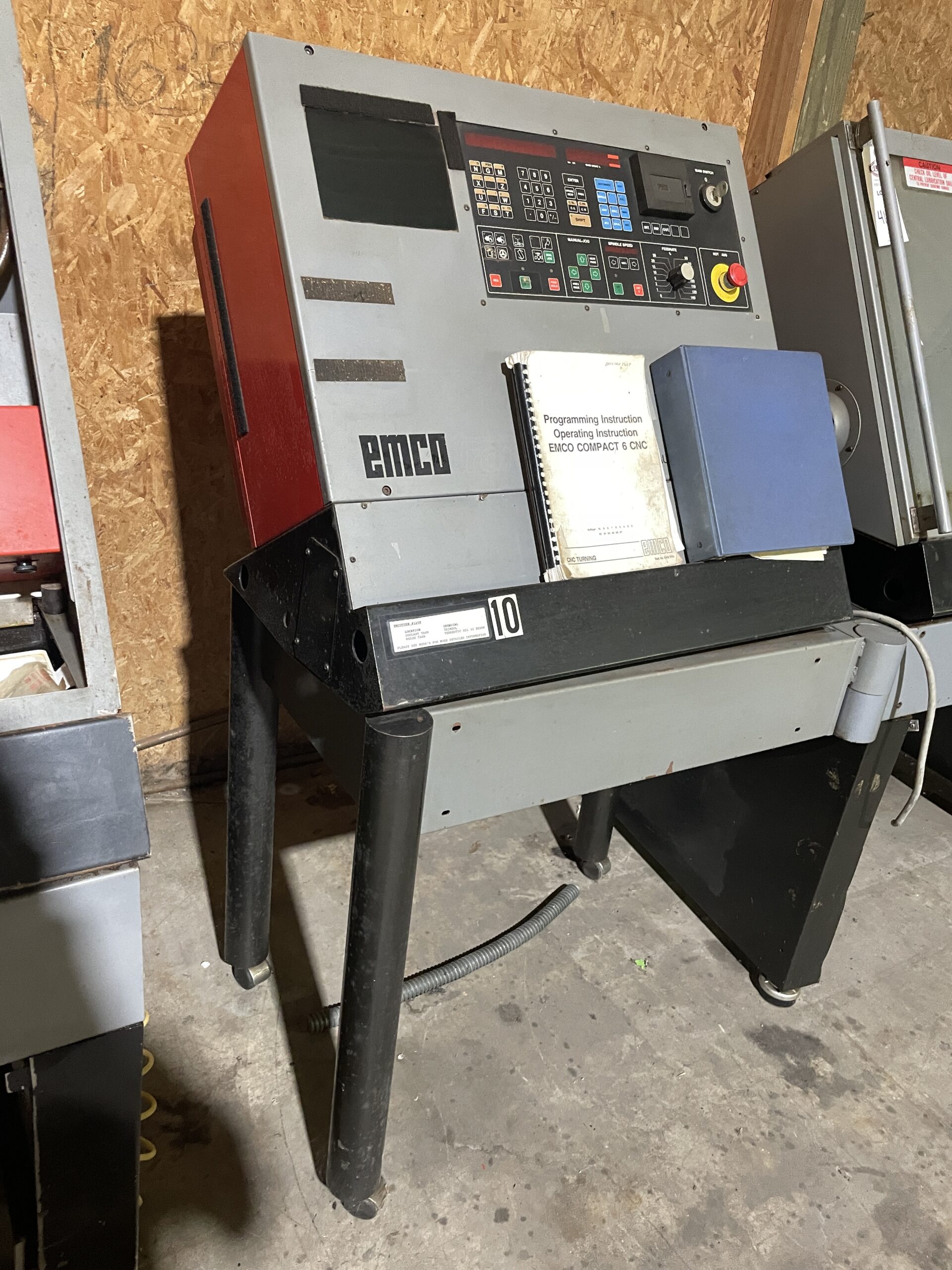 Emco Turn 120 CNC Lathe with Tronic T1 Control System – Moses B. Glick