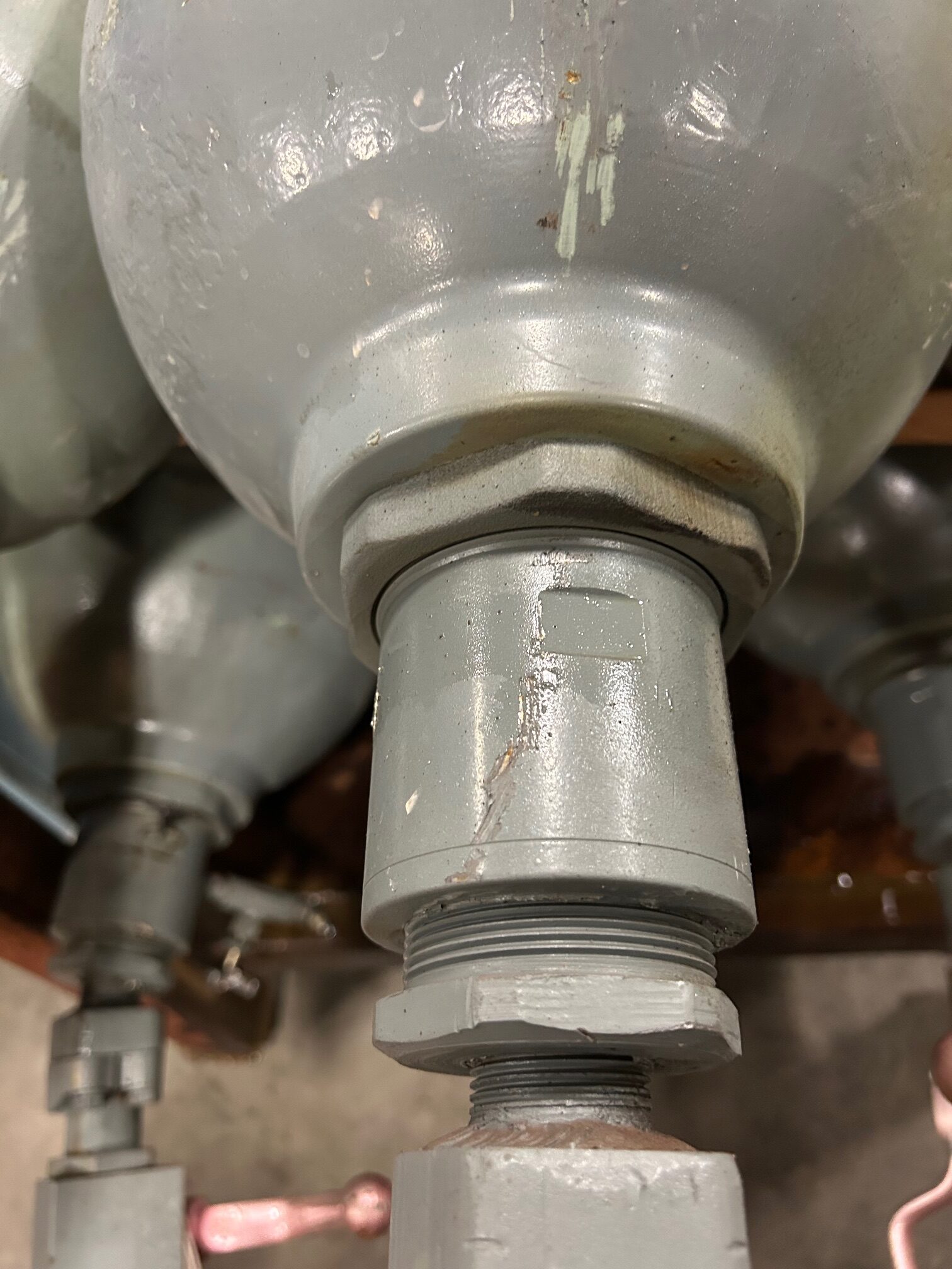 Wilkes & McLean N210-60D Dry Nitrogen Gas Bladder Hydraulic Accumulator ...