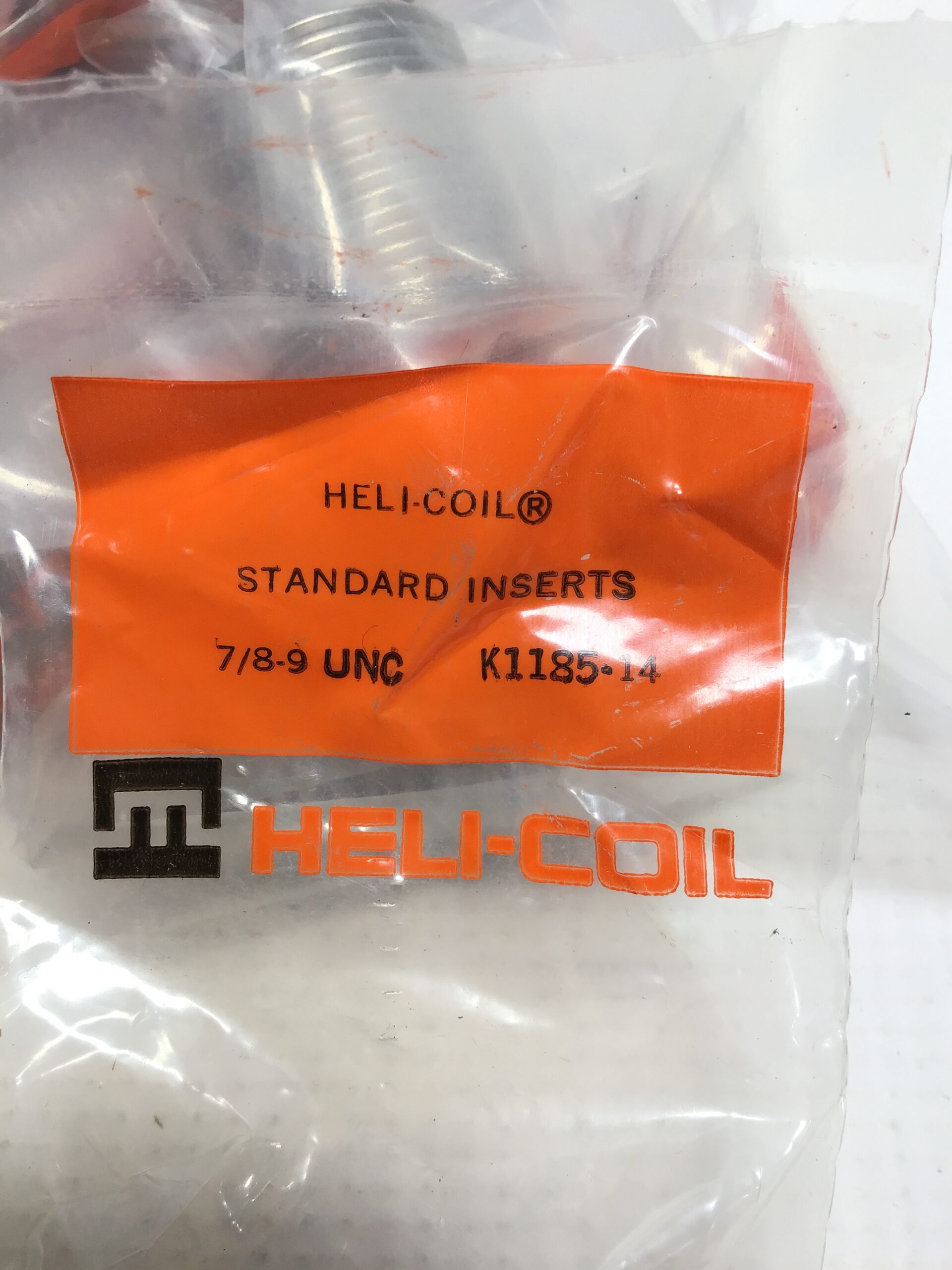 Heli-Coil K1185-14 Helical Standard Insert Stainless Steel 7/8-9 UNC ...