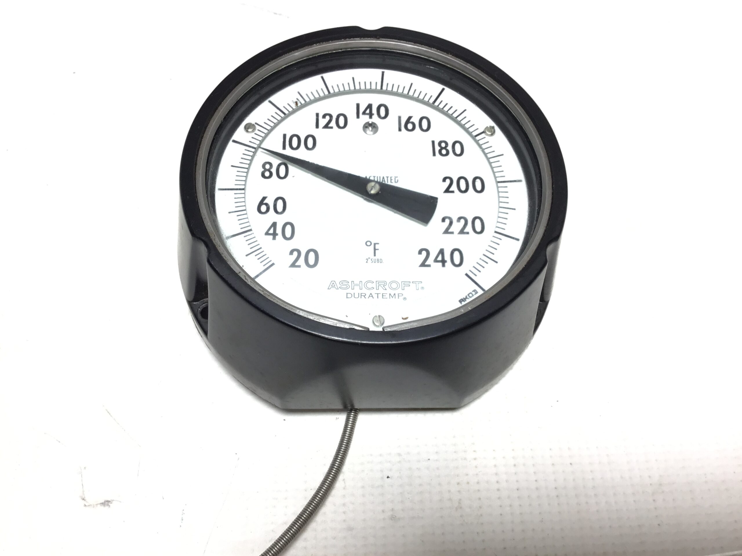 Ashcroft RKOD Gas Actuated Duratemp Thermometer 20-240°F – Moses B. Glick